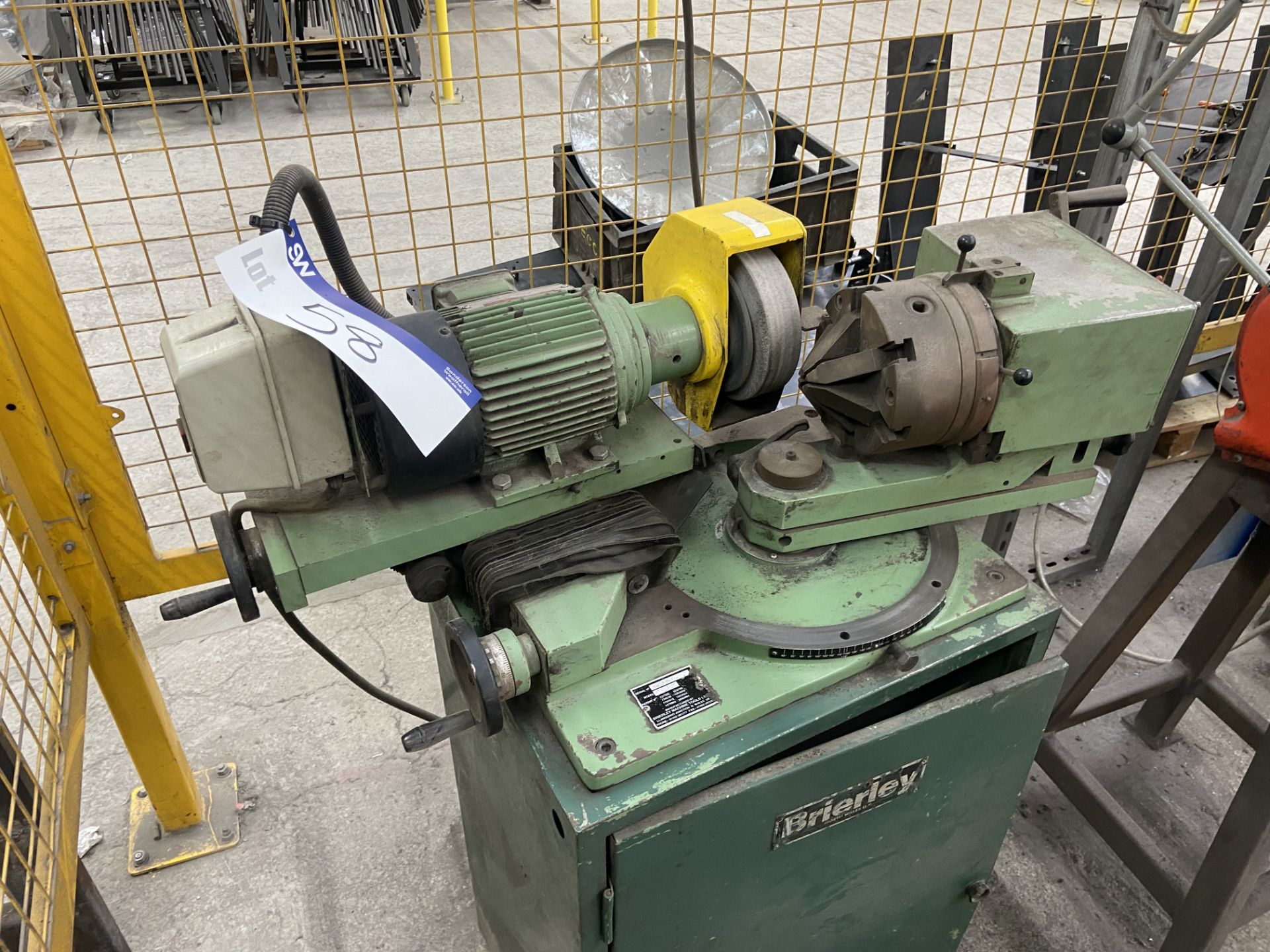 Brierley ZB50/FEC Tool & Cutter Grinder, serial no. 980545 Please read ...