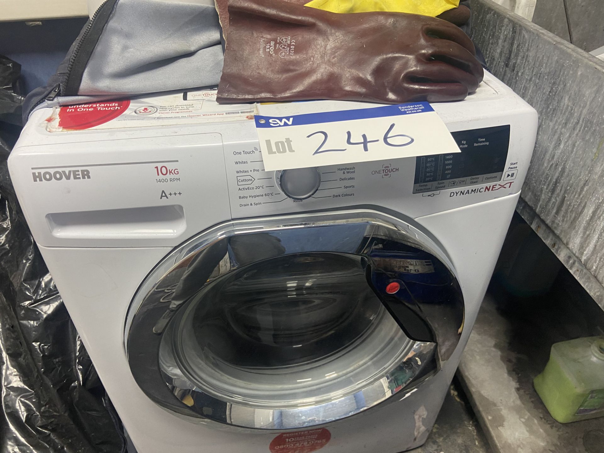 Hoover Dynamic Next 10kg Washing Machine Please read the following ...