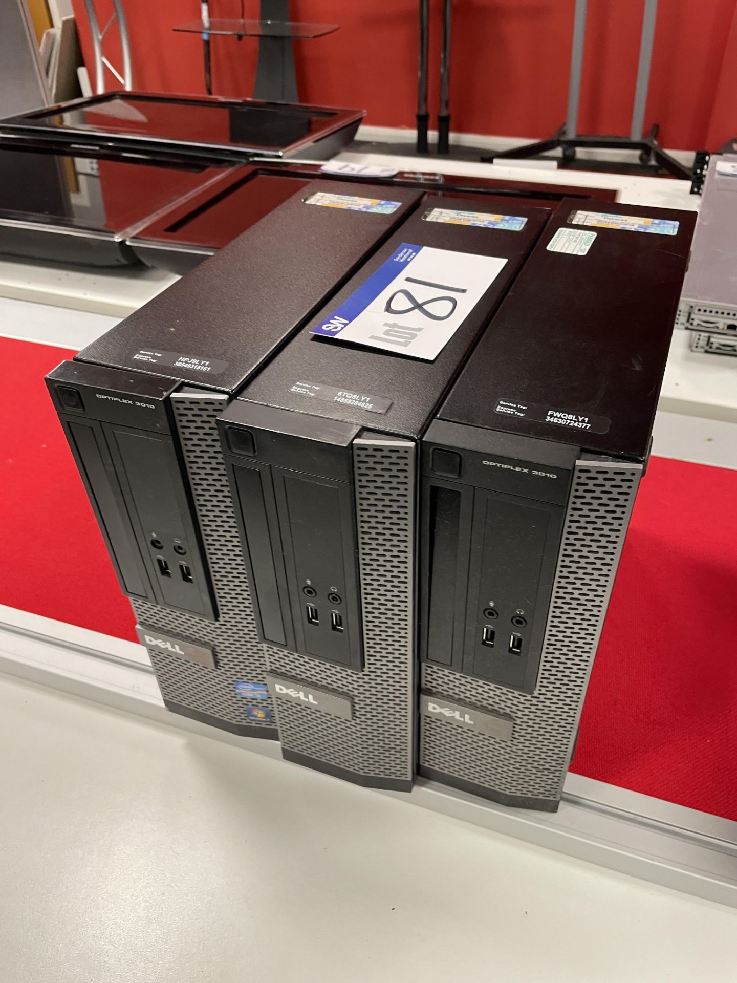 Three Dell Core understood to be i3 Personal Computers Please read the ...
