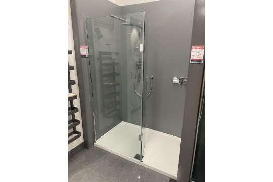 Matki Boutique Walk-In Shower Enclosure, with showerhead, flexible ...