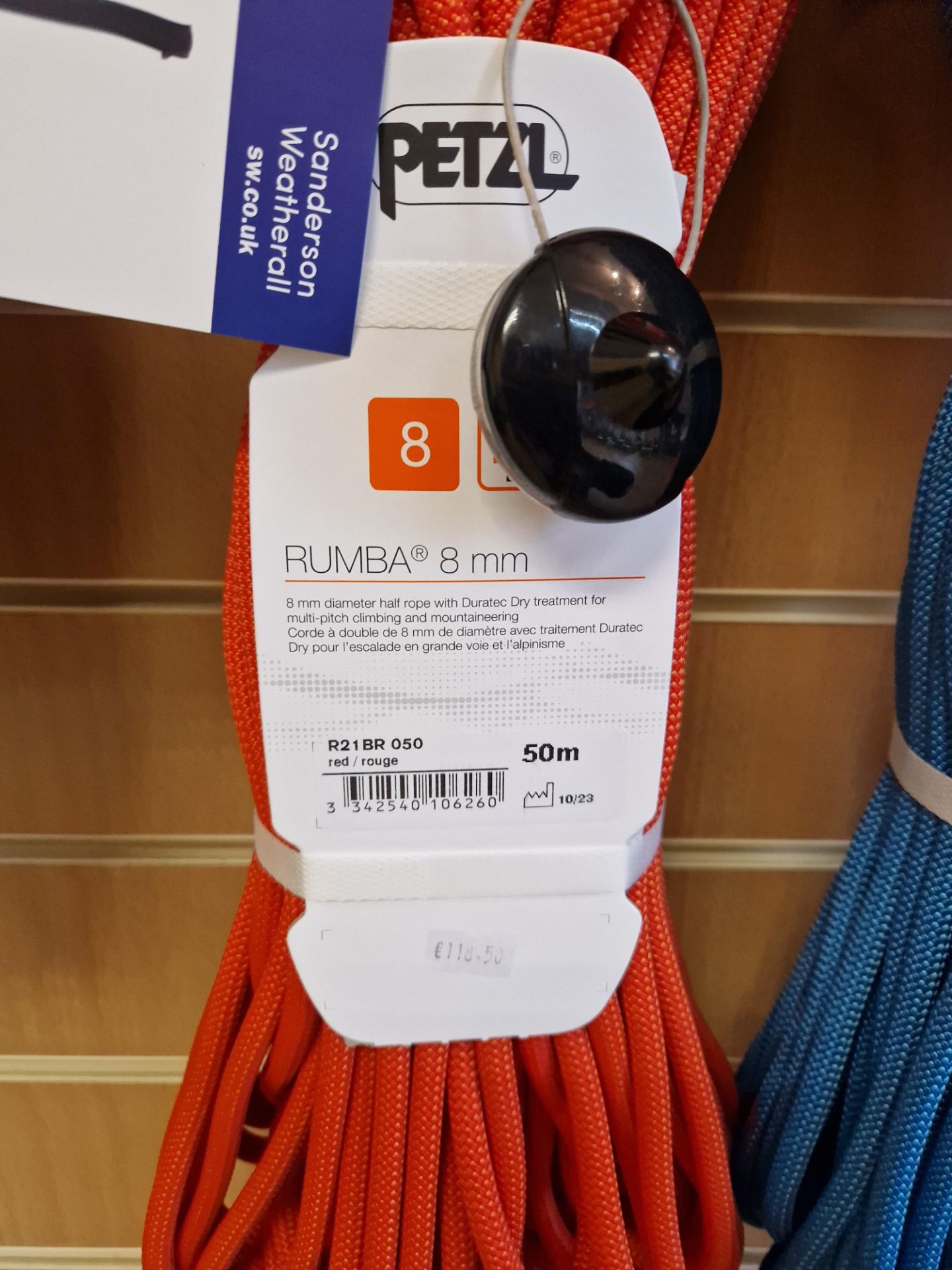 Petzl Rumba 8mm Half Rope, 50m Please read the following important ...