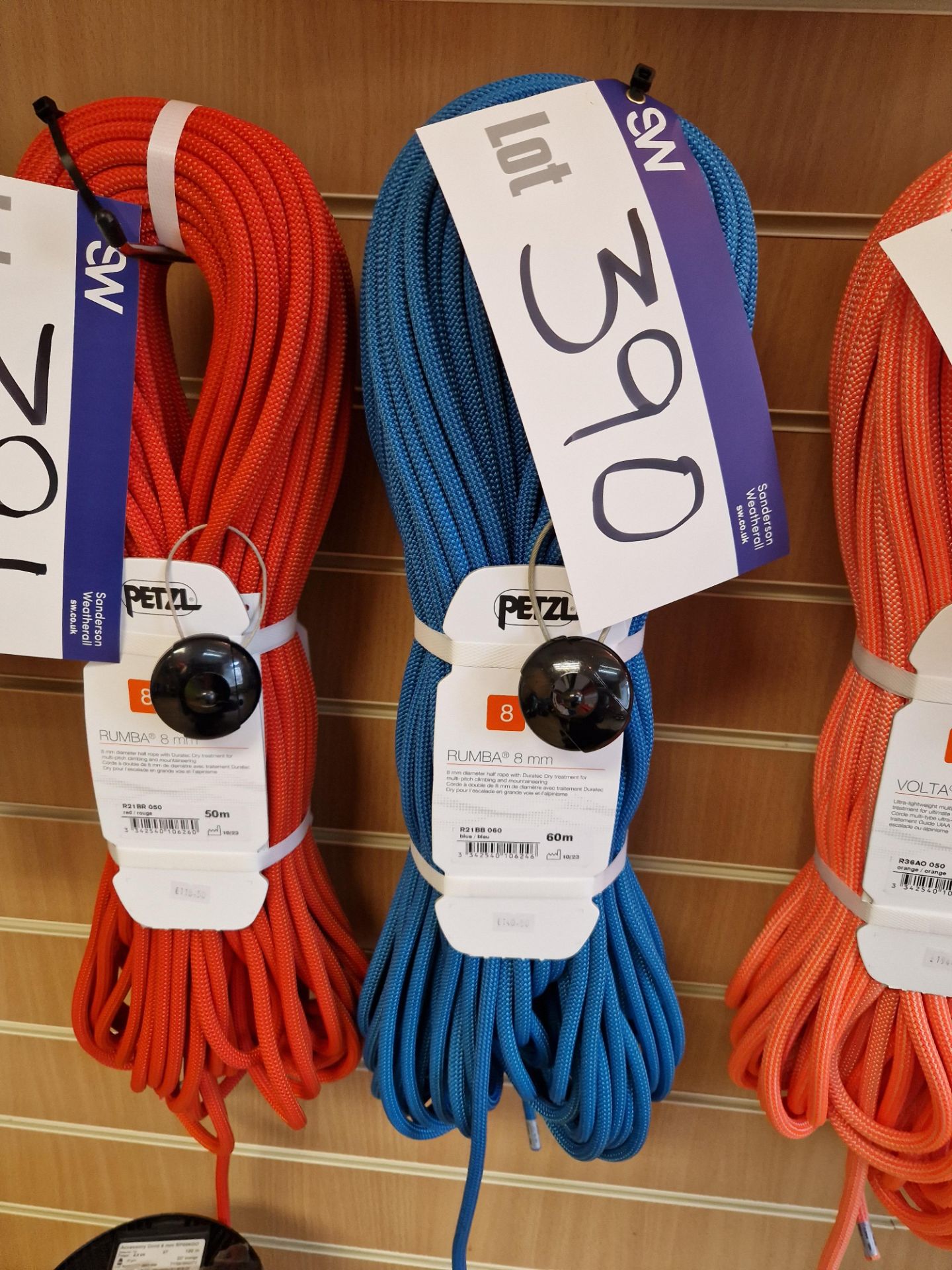 Petzl Rumba 8mm Half Rope, 60m Please read the following important ...