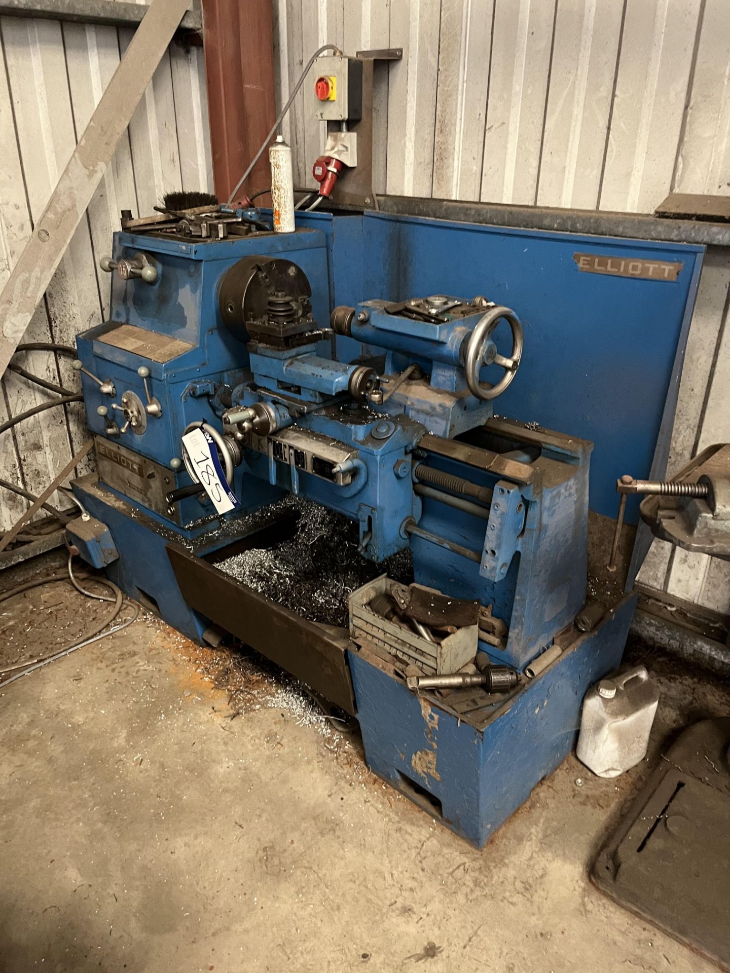 Elliott OMNISPEED (390mm swing over bed) CENTRE LATHE, with tooling as ...