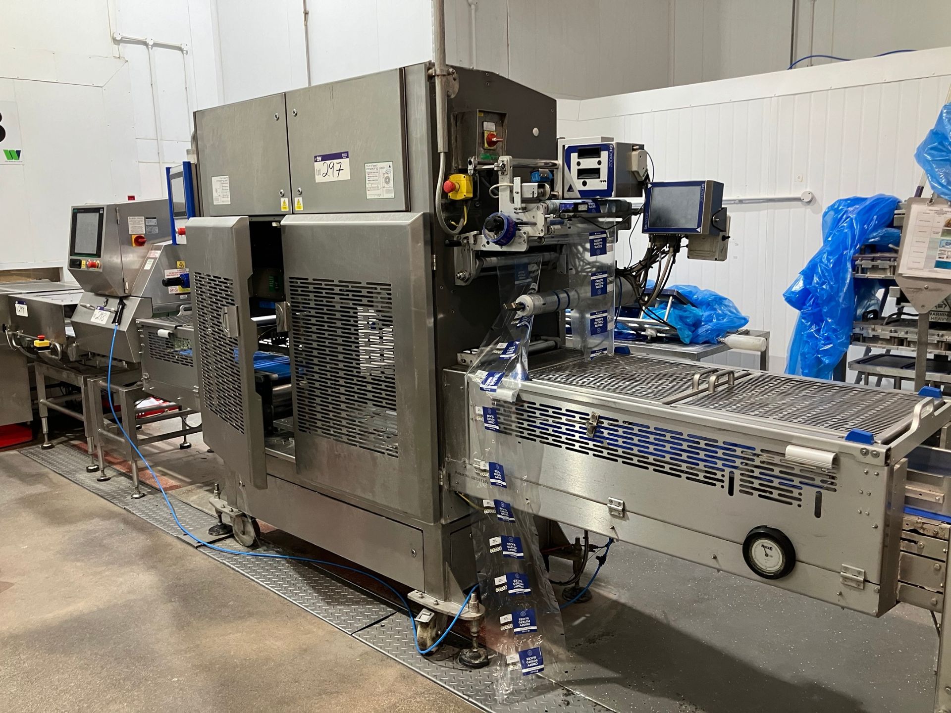 Packaging Automation Systems Revolution Film Fed Tray Sealer, serial no ...