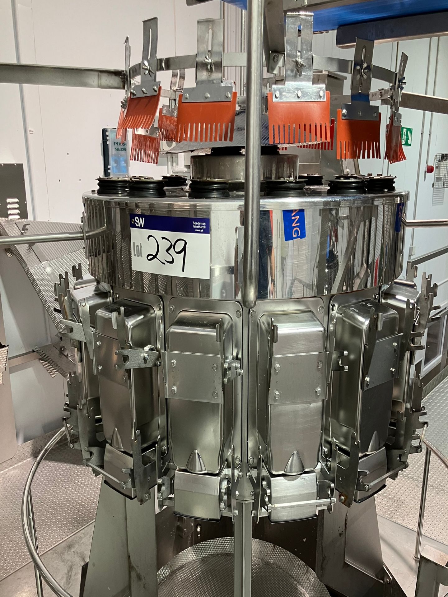 Ishida 16 Head Multi-Head Weigher, serial no. 554539, year of ...