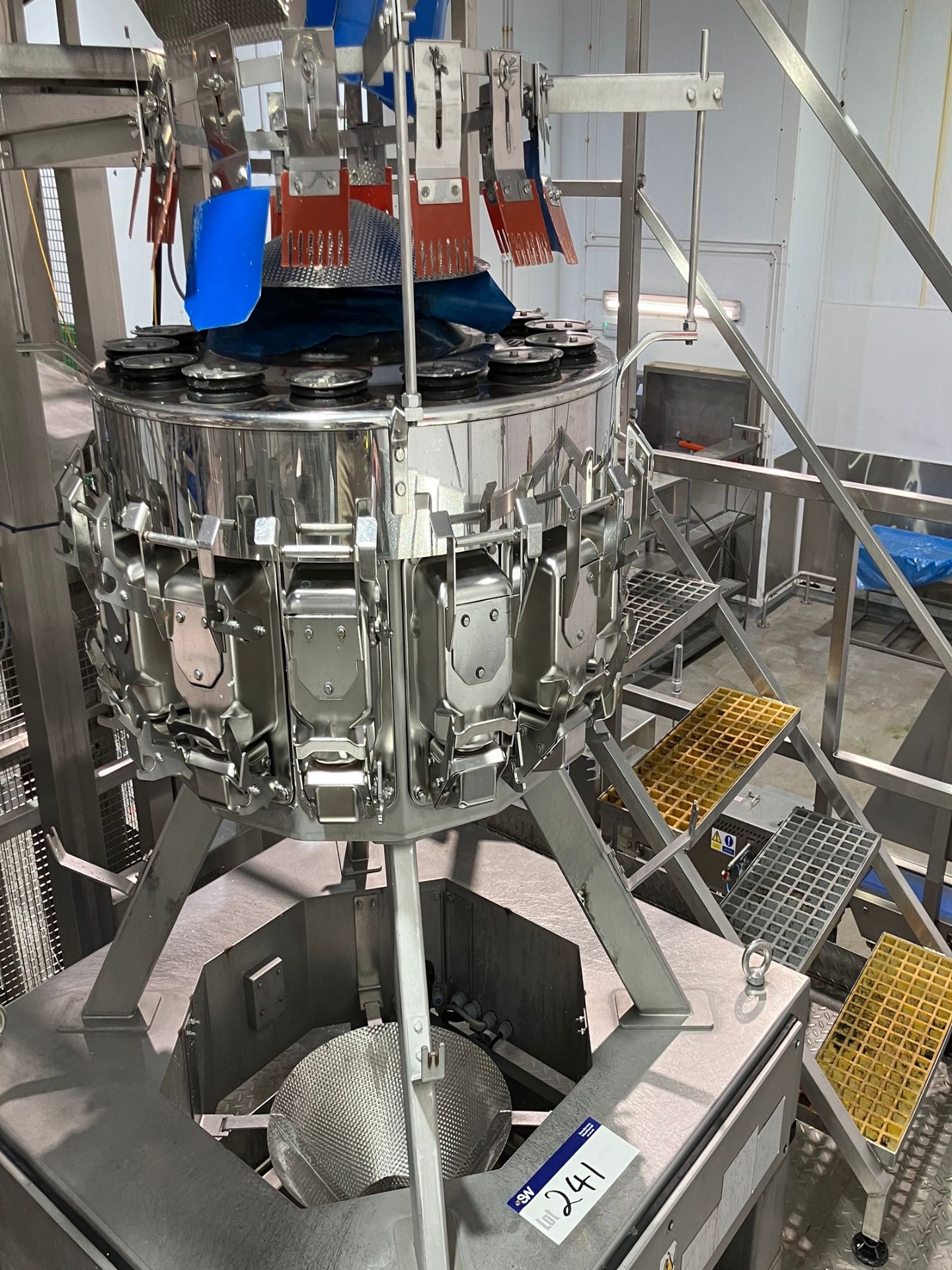 Ishida 16 Head Multi-Head Weigher, serial no. 554539, year of ...