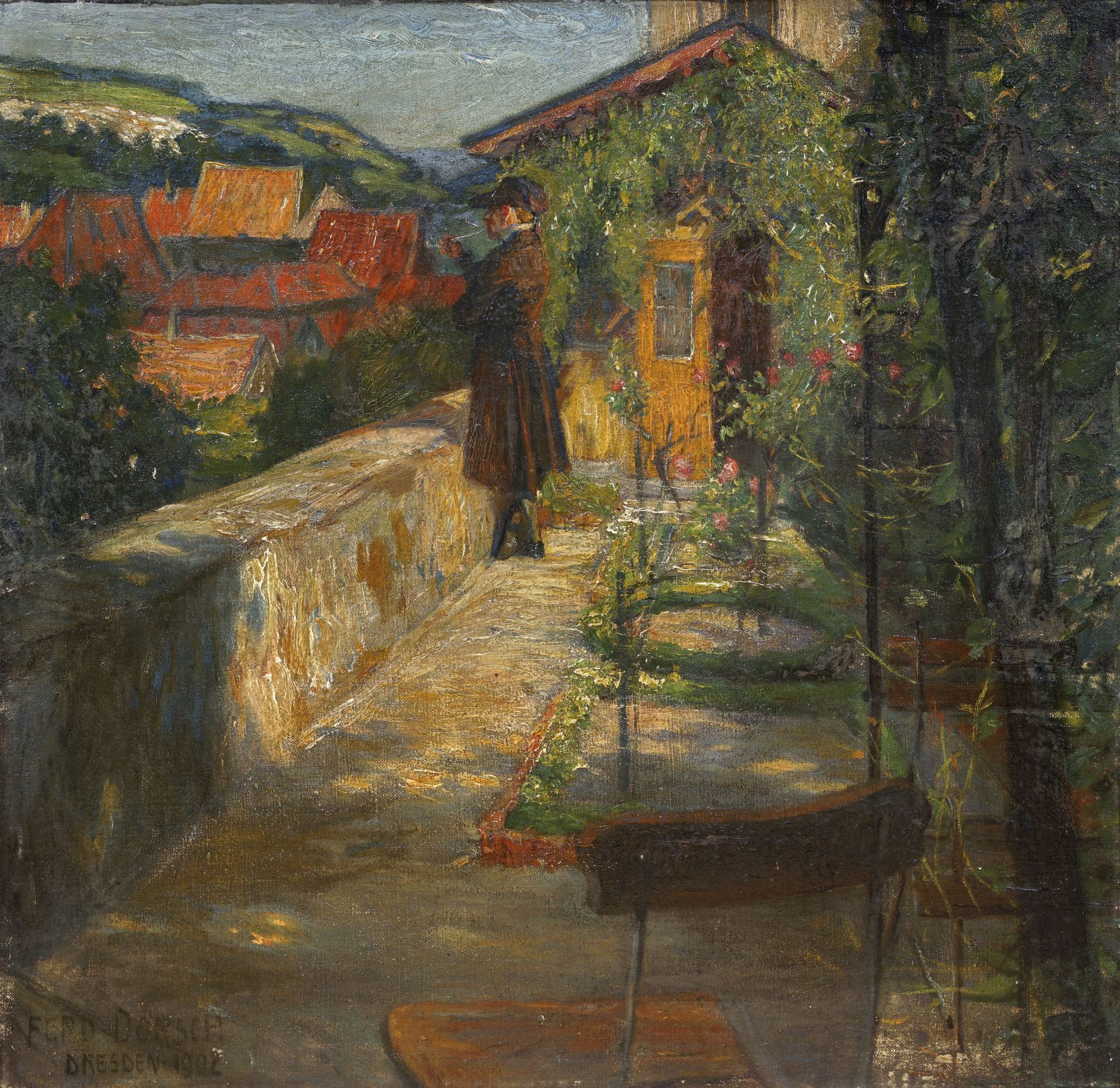 Ferdinand Dorsch, Blick ins Land. 1902.Ferdinand Dorsch 1875 ...