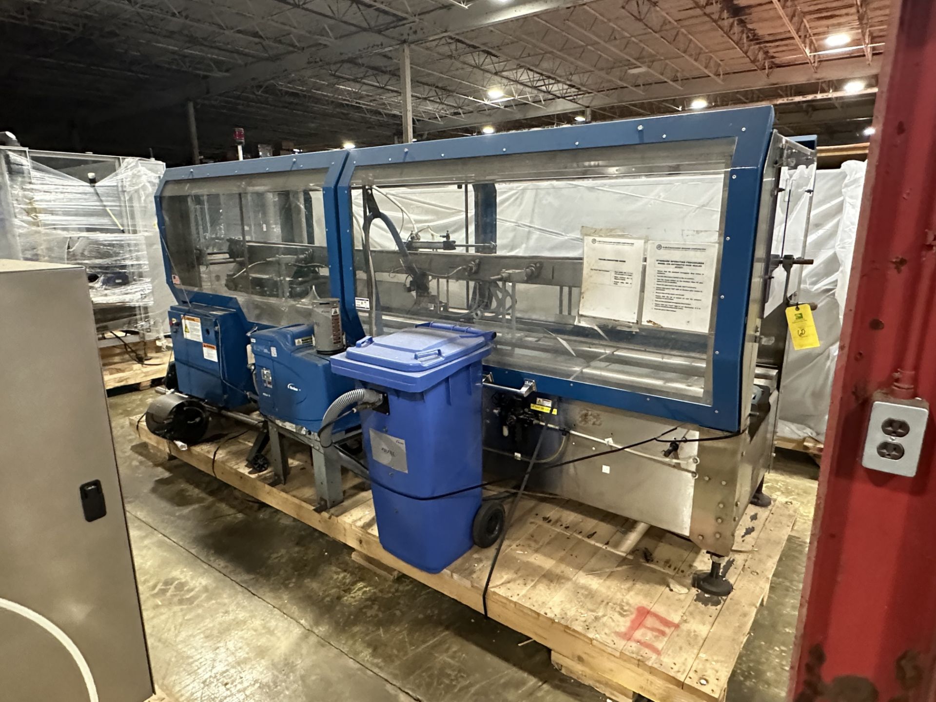 (Located In Springfield, MI) ABC Automatic Case Sealer Model 336