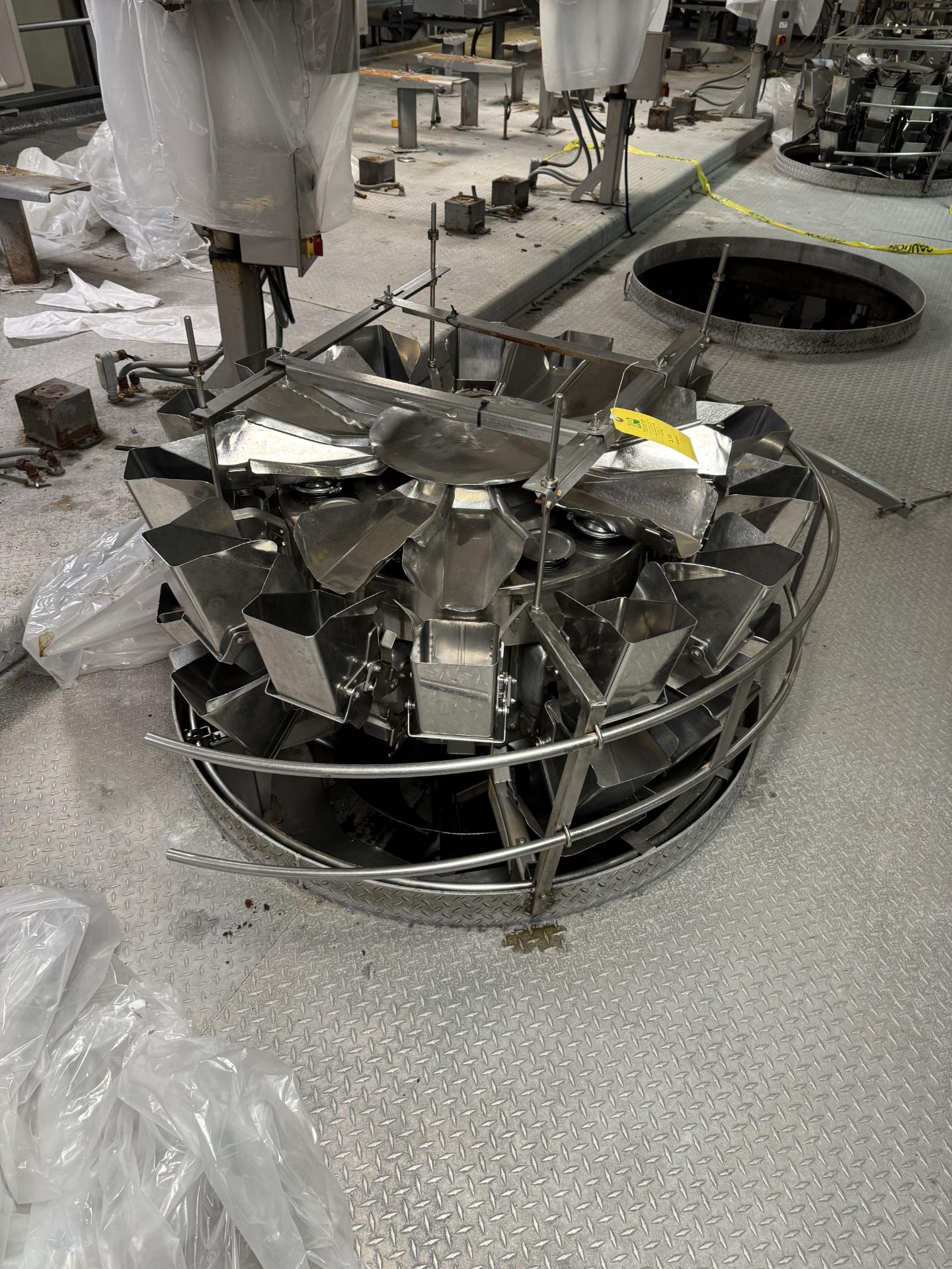 Heat and Control Ishida 14 Head Rotary Scale, Model# CCW-M-214W-S/30-PB ...