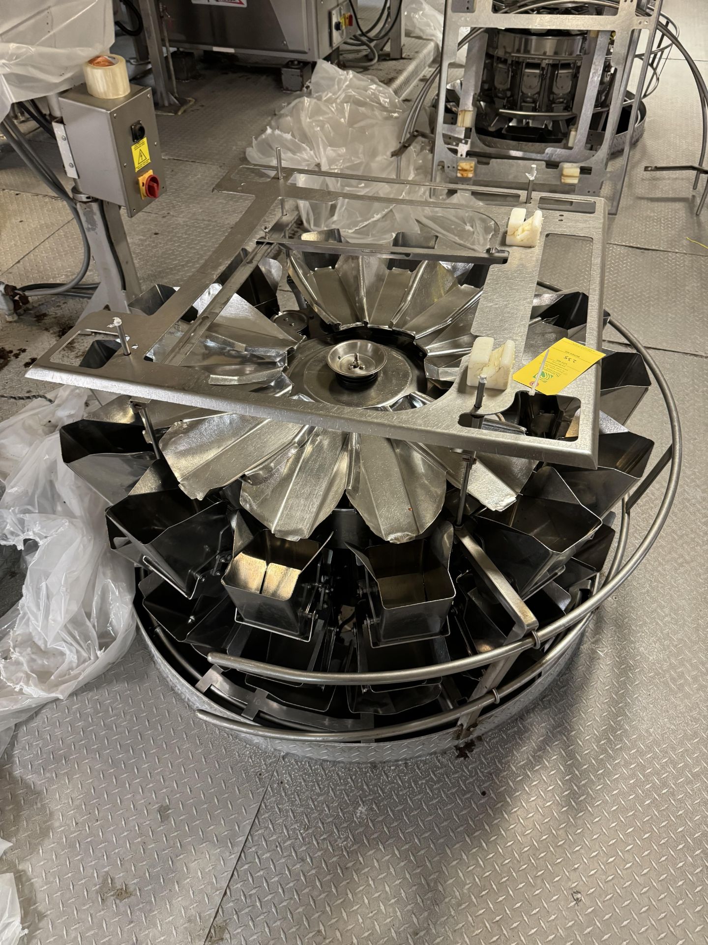 Heat and Control Ishida 14 Head Rotary Scale, Model# CCW-M-214W-S/30-PB ...