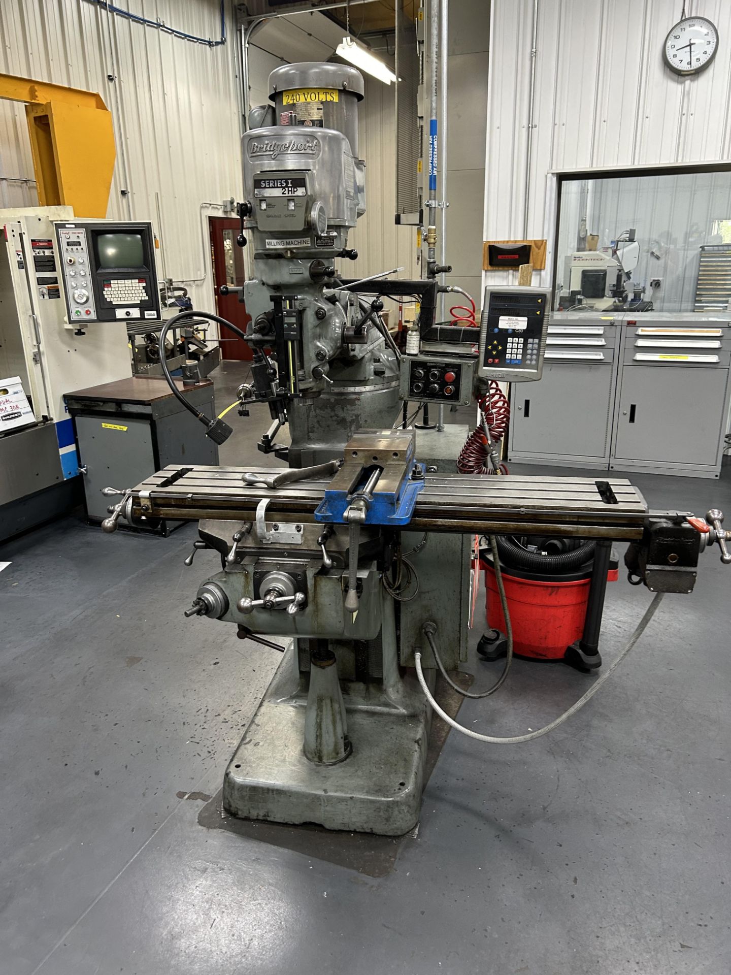 Bridgeport Drill Press, Series I, 2HP, Comes with Newall Digital ...