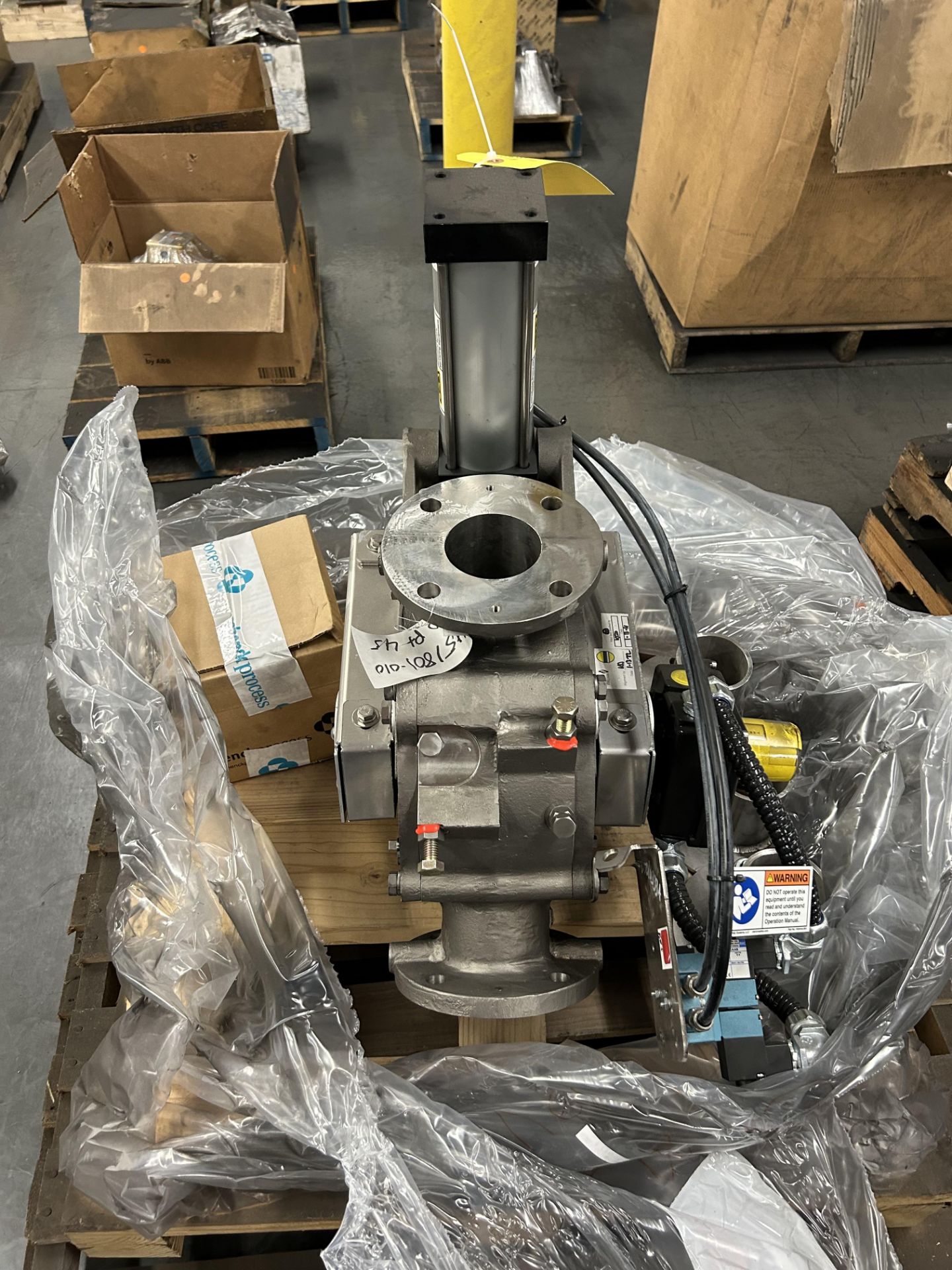 Schenck Diverter Valve, Model #30PT45, S/N #1100451801-010-1, Rigging ...