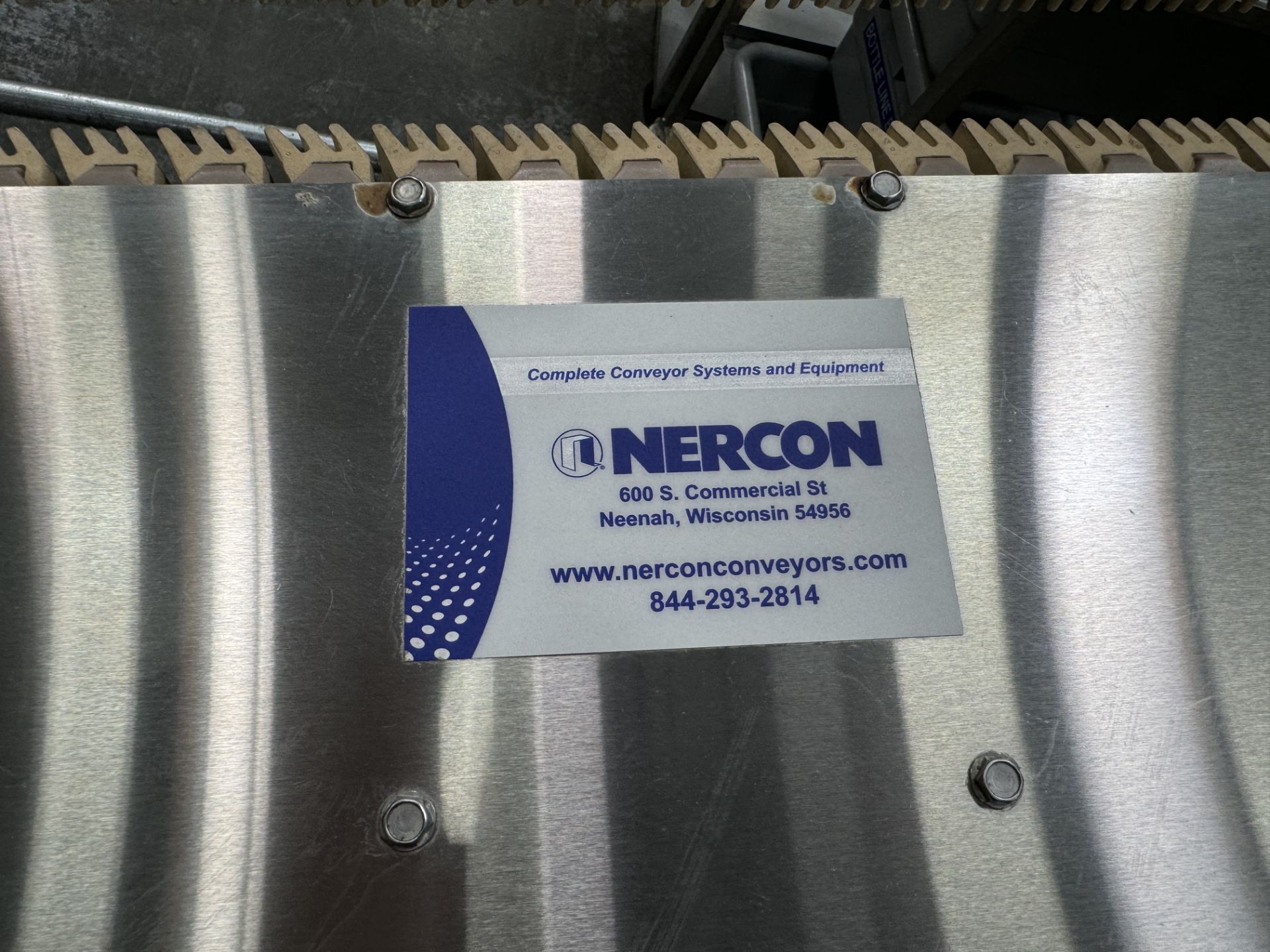 Nercon Transfer Conveyor, Rigging Fee $150