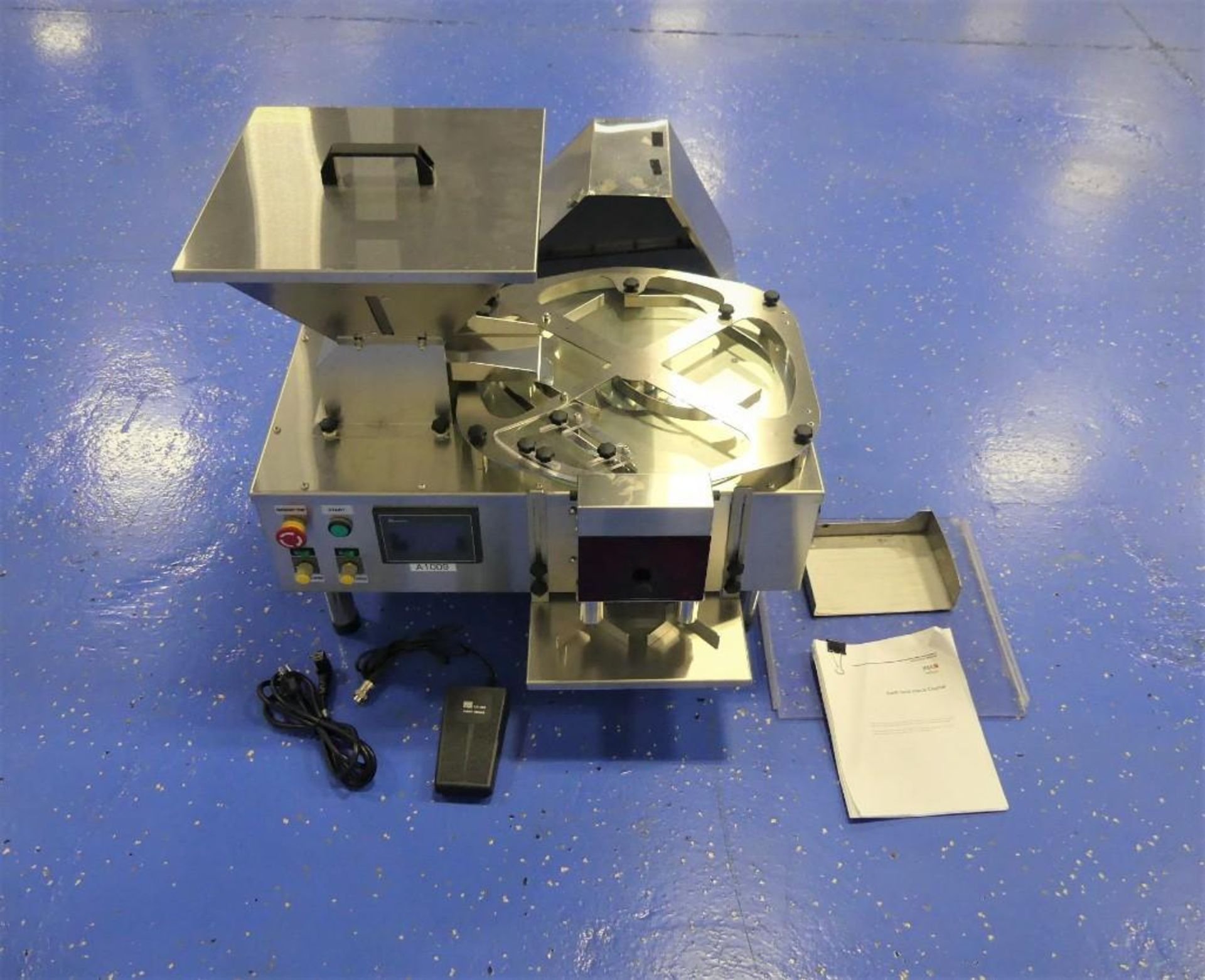 Used Delta Batch Counter with: Hopper dimensions: Length: 15 ...