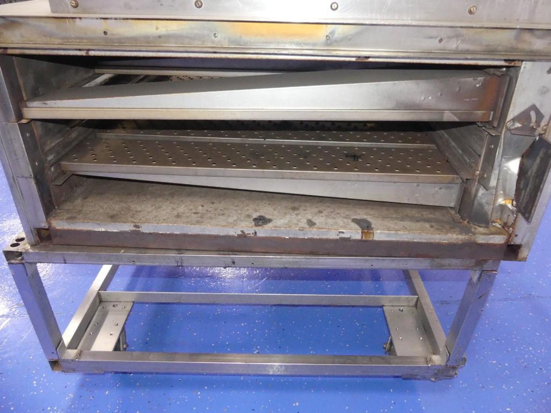 Used Middleby Marshal Oven With: Infeed: Length: 53 inchesWidth: 41 ...