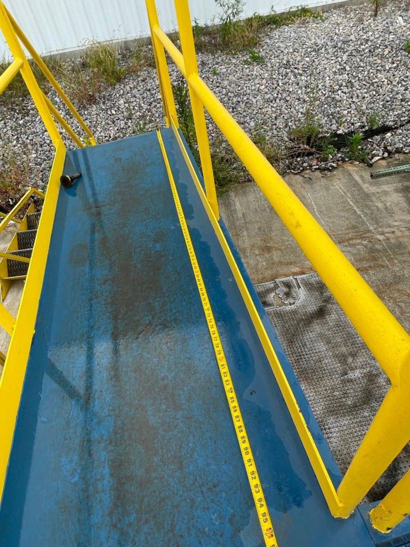 Used Walkover Platform "L" Shape 30" Wide X 48" Tall with: Clearance ...
