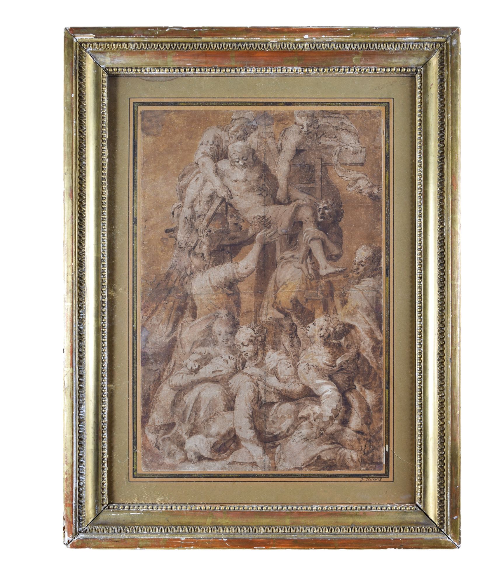 Attributed to Giorgio Vasari (1511 - 1574) 16th Century Deposition from ...