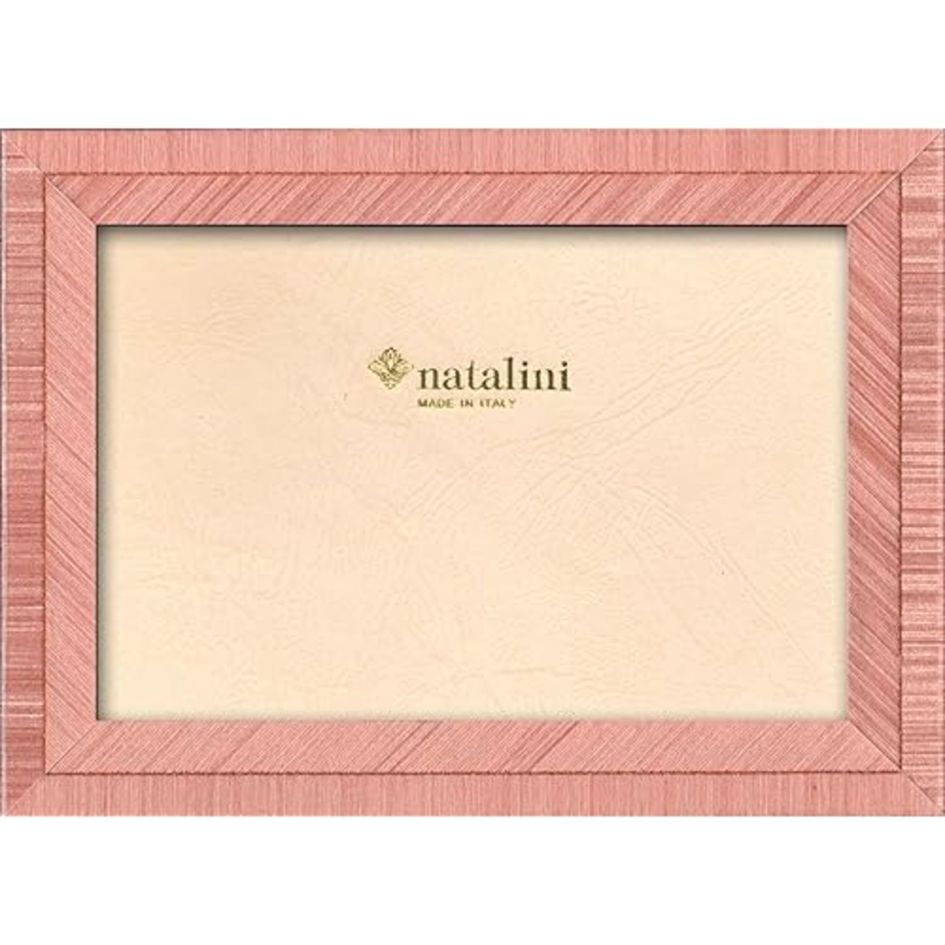 Natalini Marquetry Photo Frame Made in Italy, Tulipwood, Rose, 4"X 6 ...