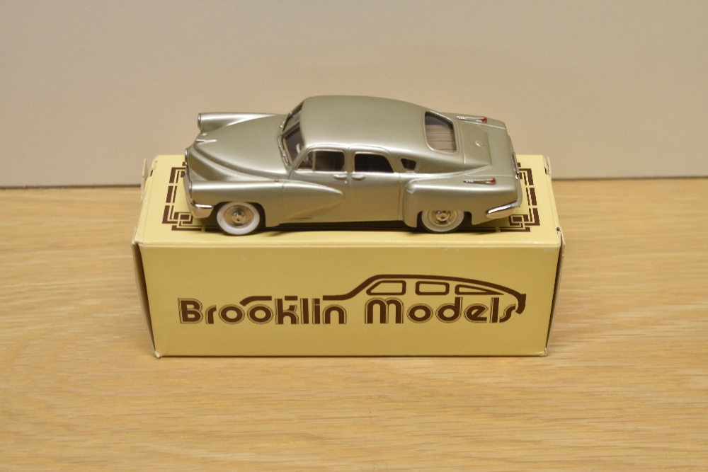 A Brooklin Models 1:43 scale die-cast, BRK 2A 1948 Tucker Torpedo, in ...