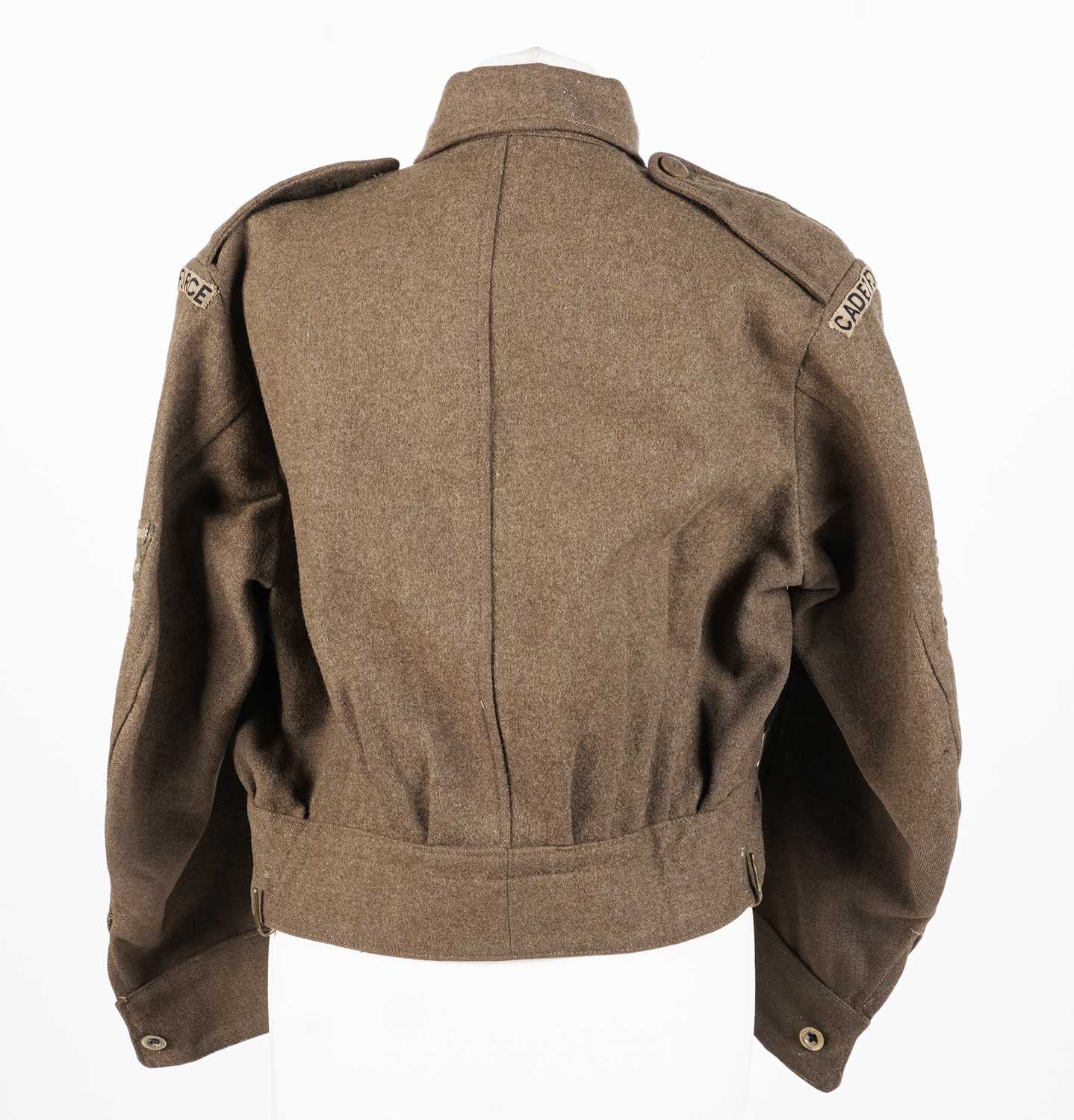 British Military battledress blouse, 1937 pattern, Cadet force Colour ...