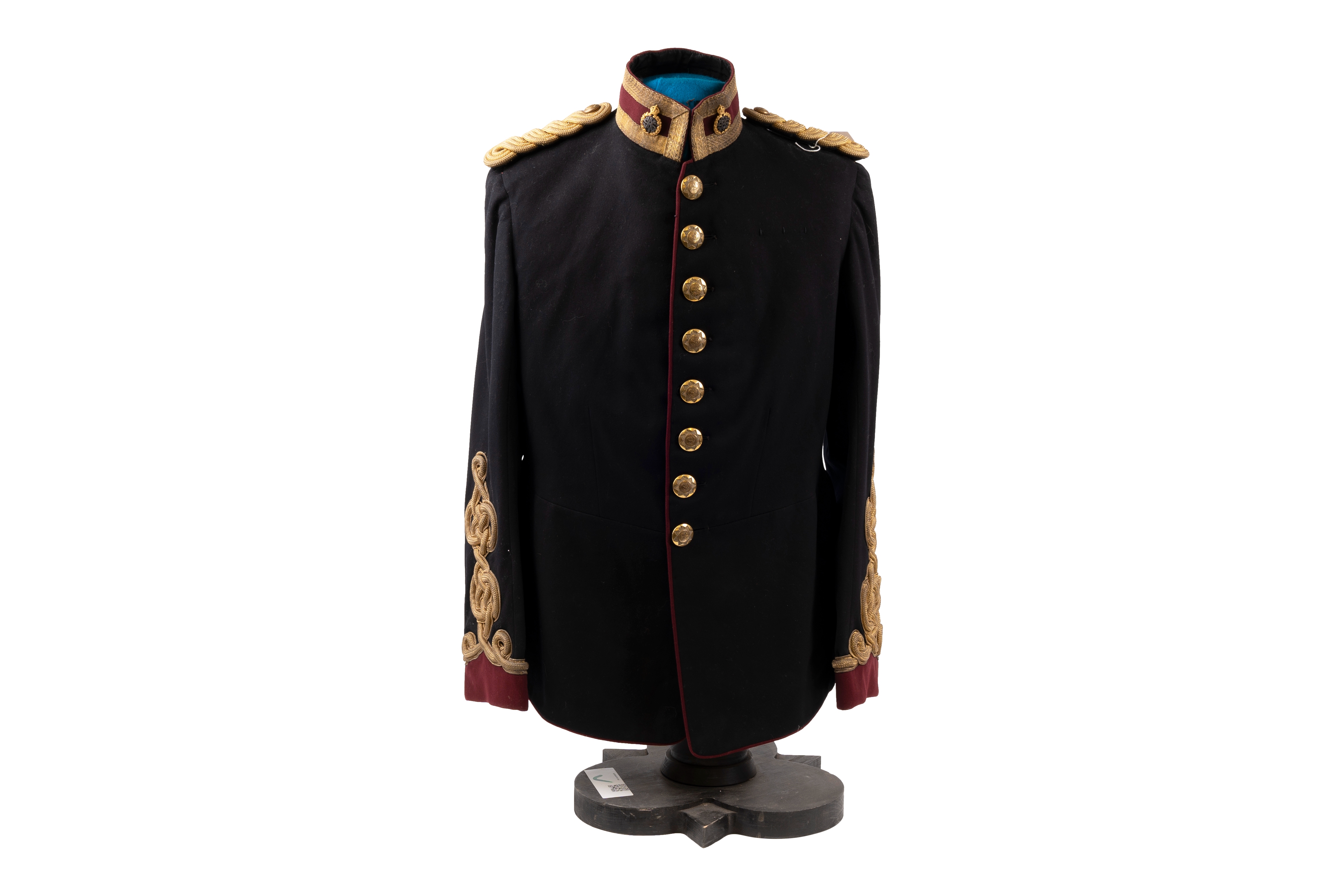 Victorian Period Army Veterinary Corp. Dress Uniform and boxed head ...