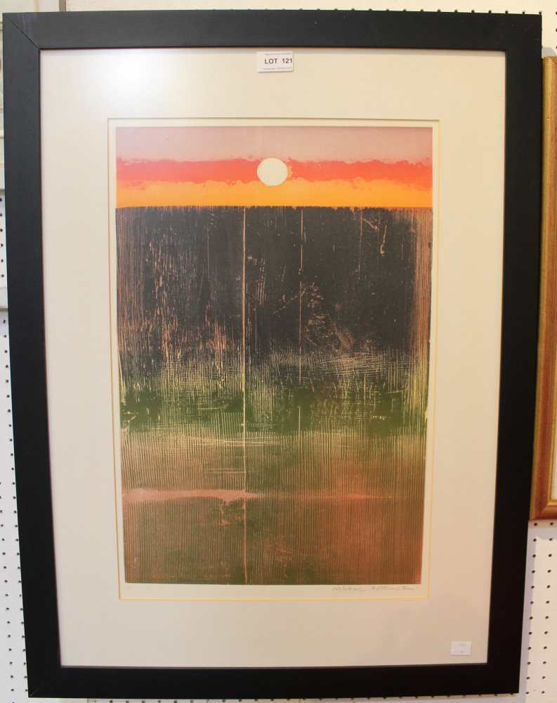 Michael Rothenstein RA(1908-1993) - Sun and Moon, no.7, signed in ...