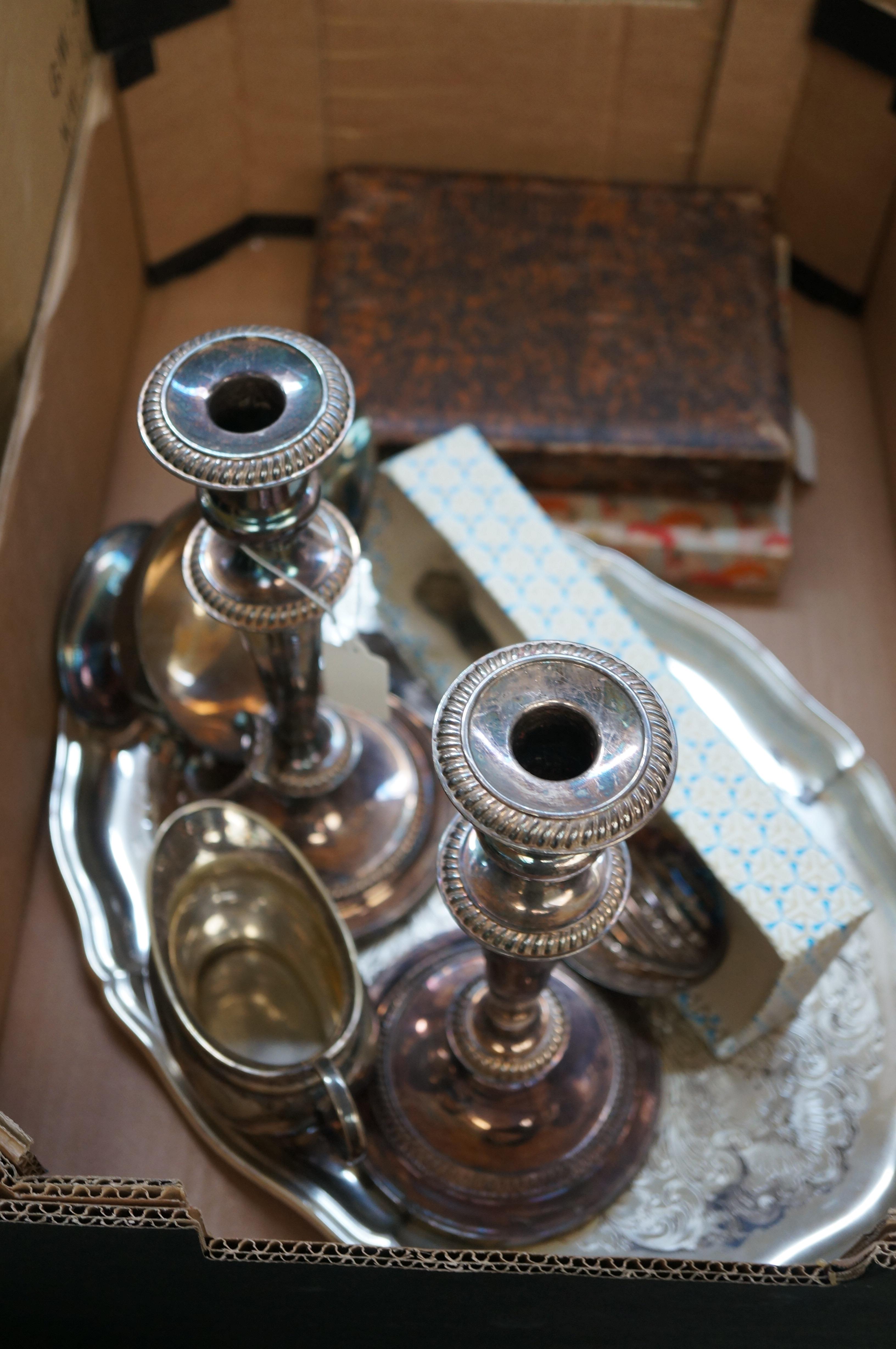 Silver plated ware