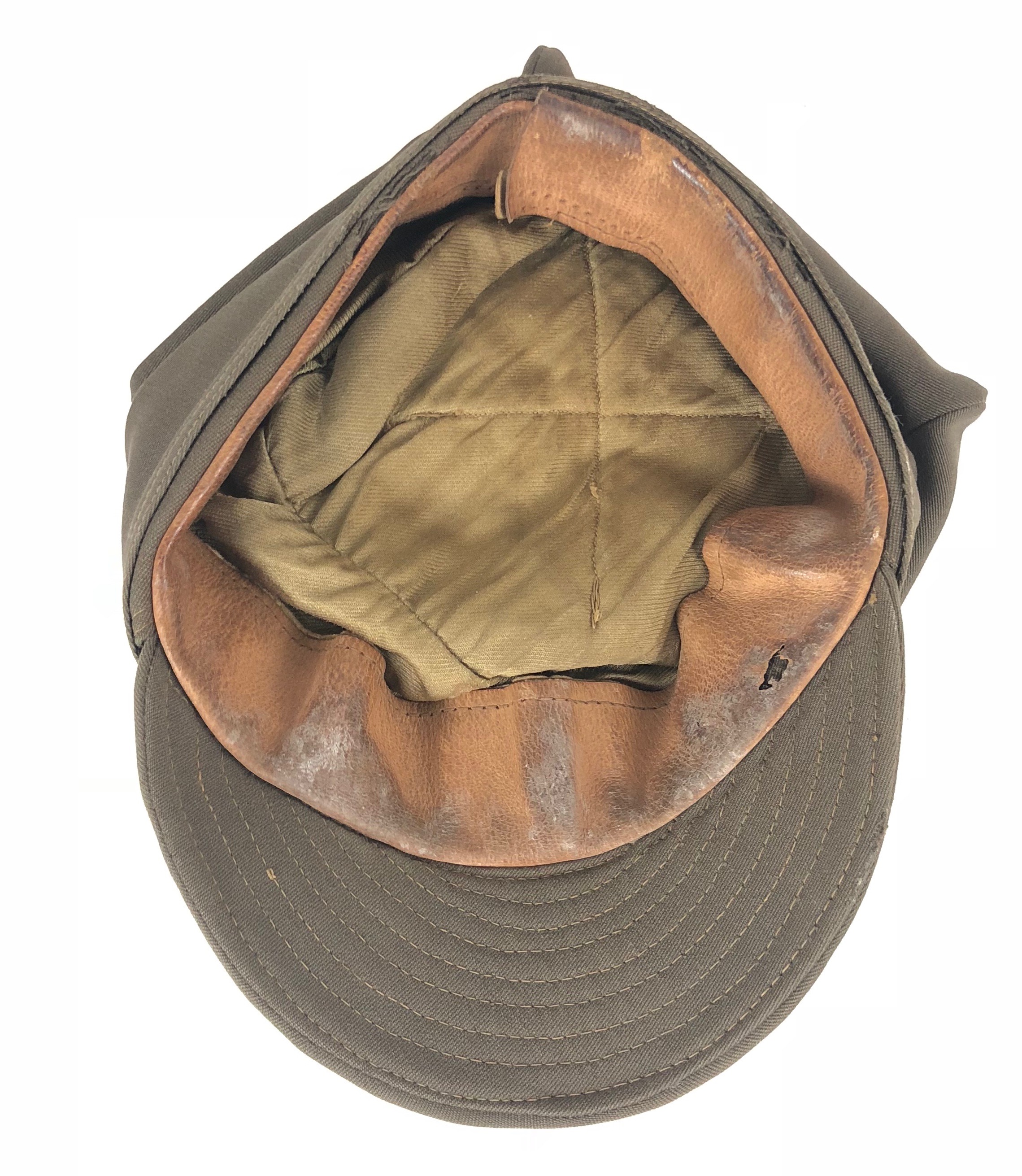Polish Army WW2 Other Rank's Cap. This example tailored in cotton ...