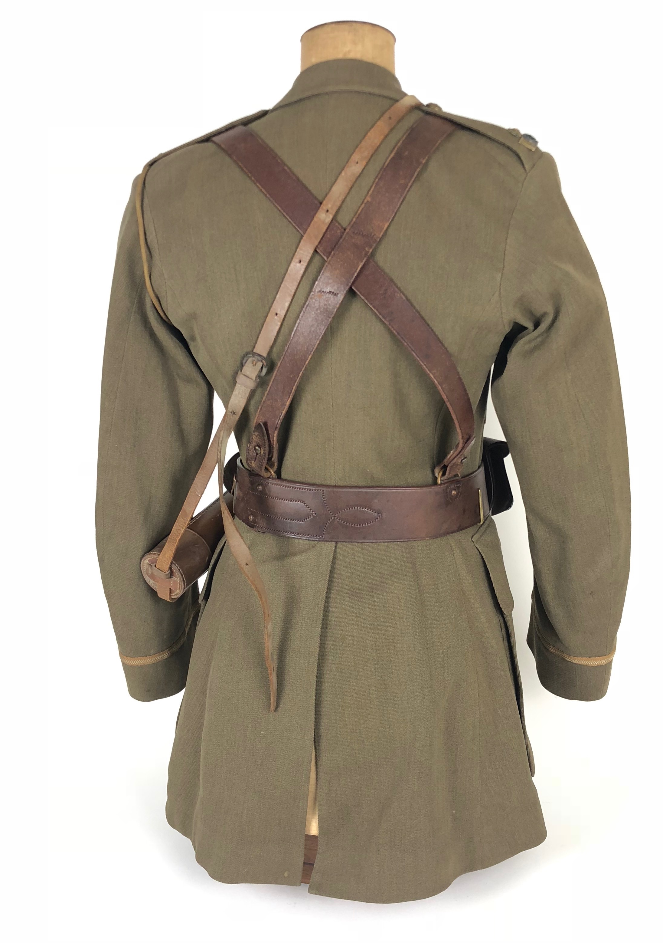 WW1 Northumberland Fusiliers Officer's Cuff Rank Uniform Tunic. A good ...