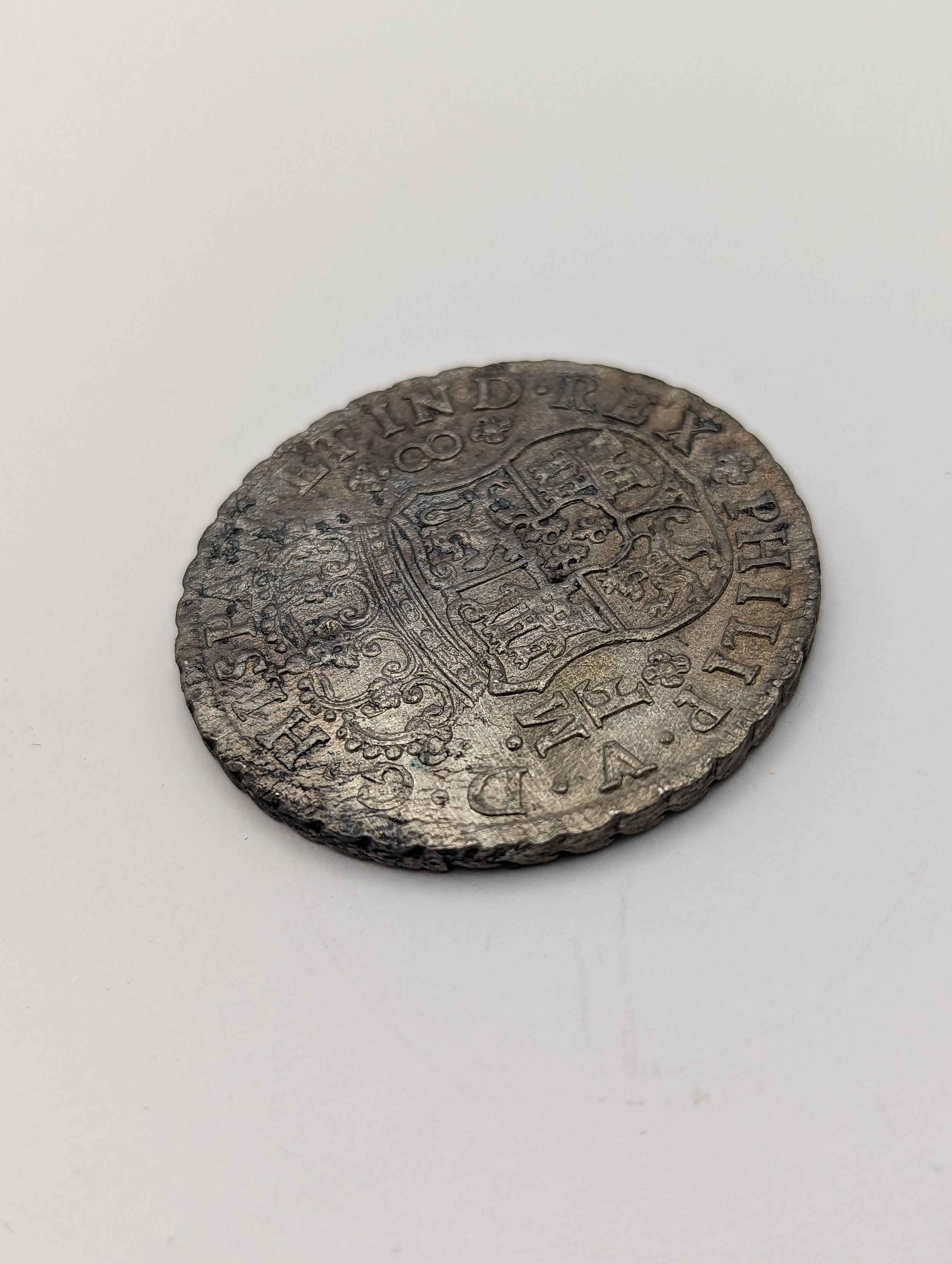 Wreck coins - Hollandia - Mexico - Philip V (1700-1724, 1724-1746 ...