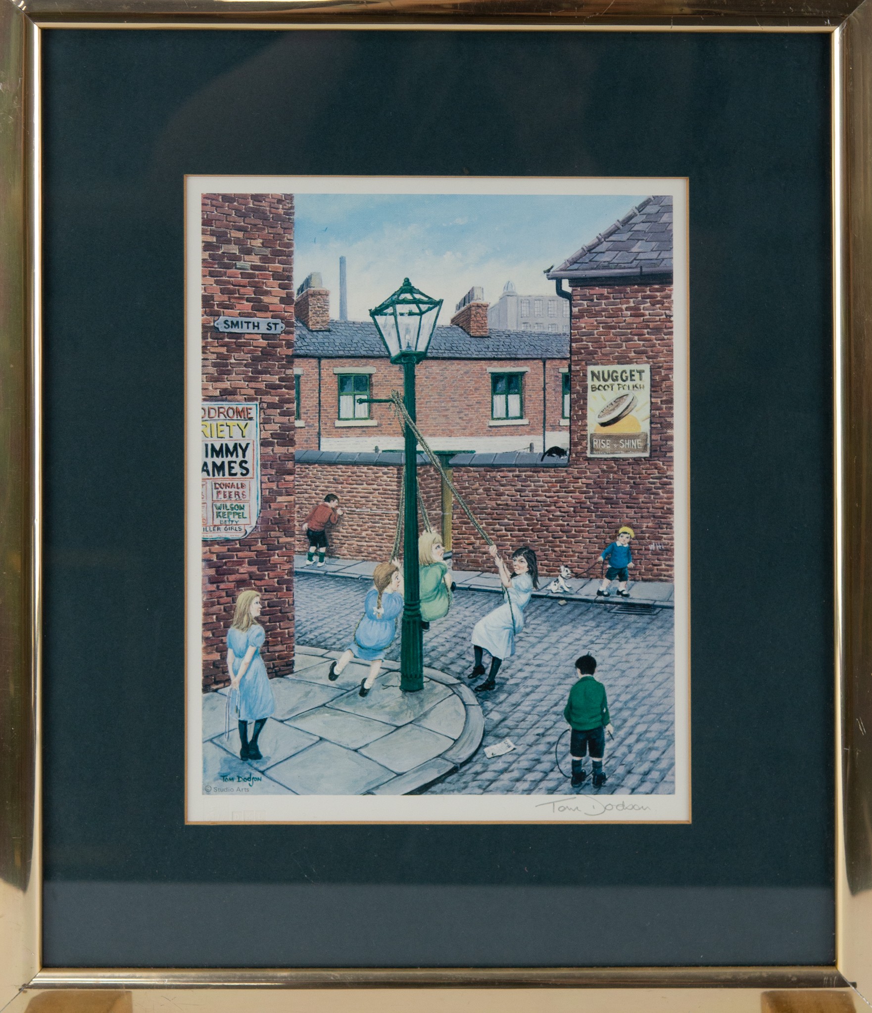 TOM DODSON (1910-1991) ARTIST SIGNED COLOUR PRINTS, THREE 'When I was ...