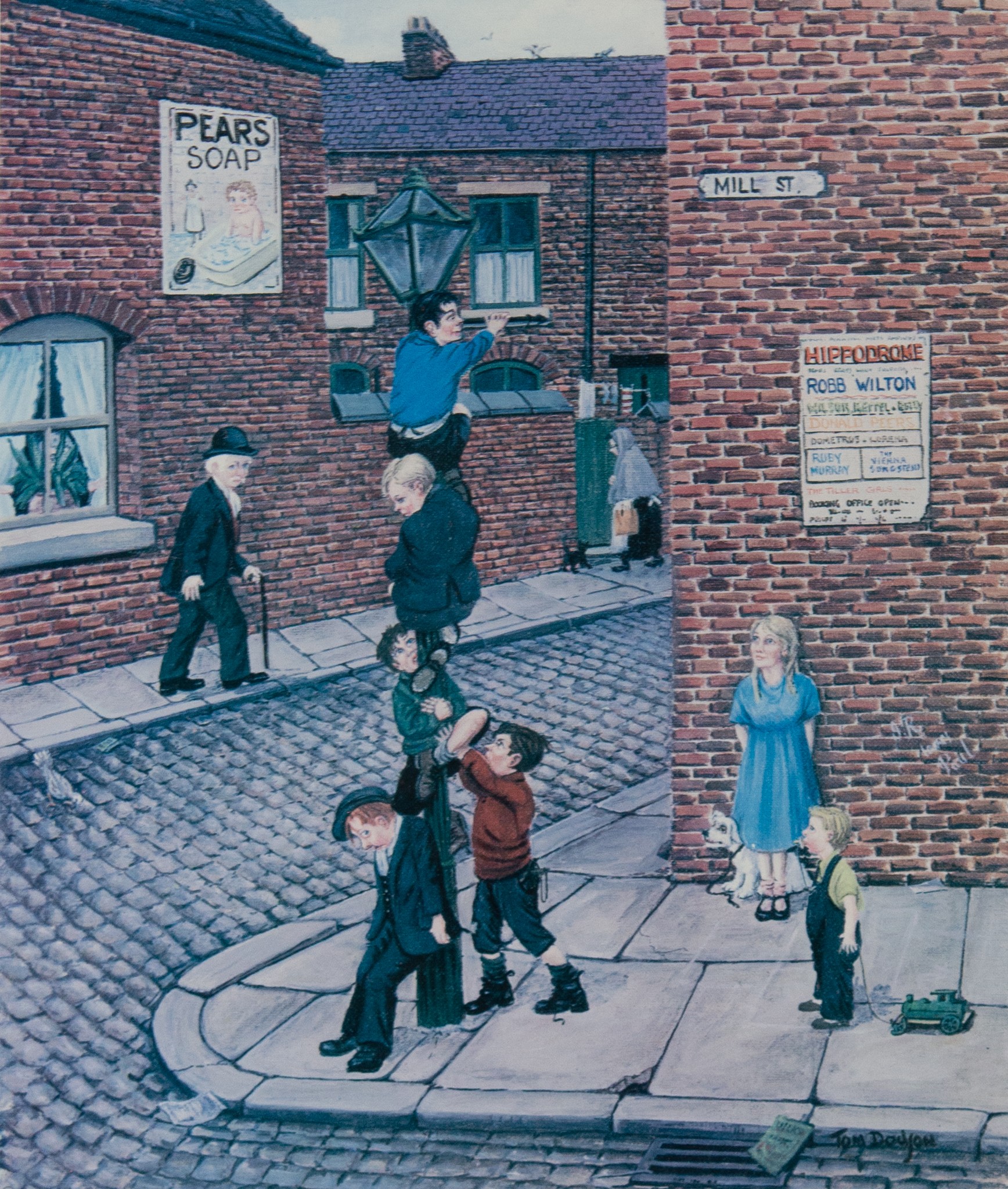 TOM DODSON (1910-1991) ARTIST SIGNED COLOUR PRINTS, THREE 'When I was ...