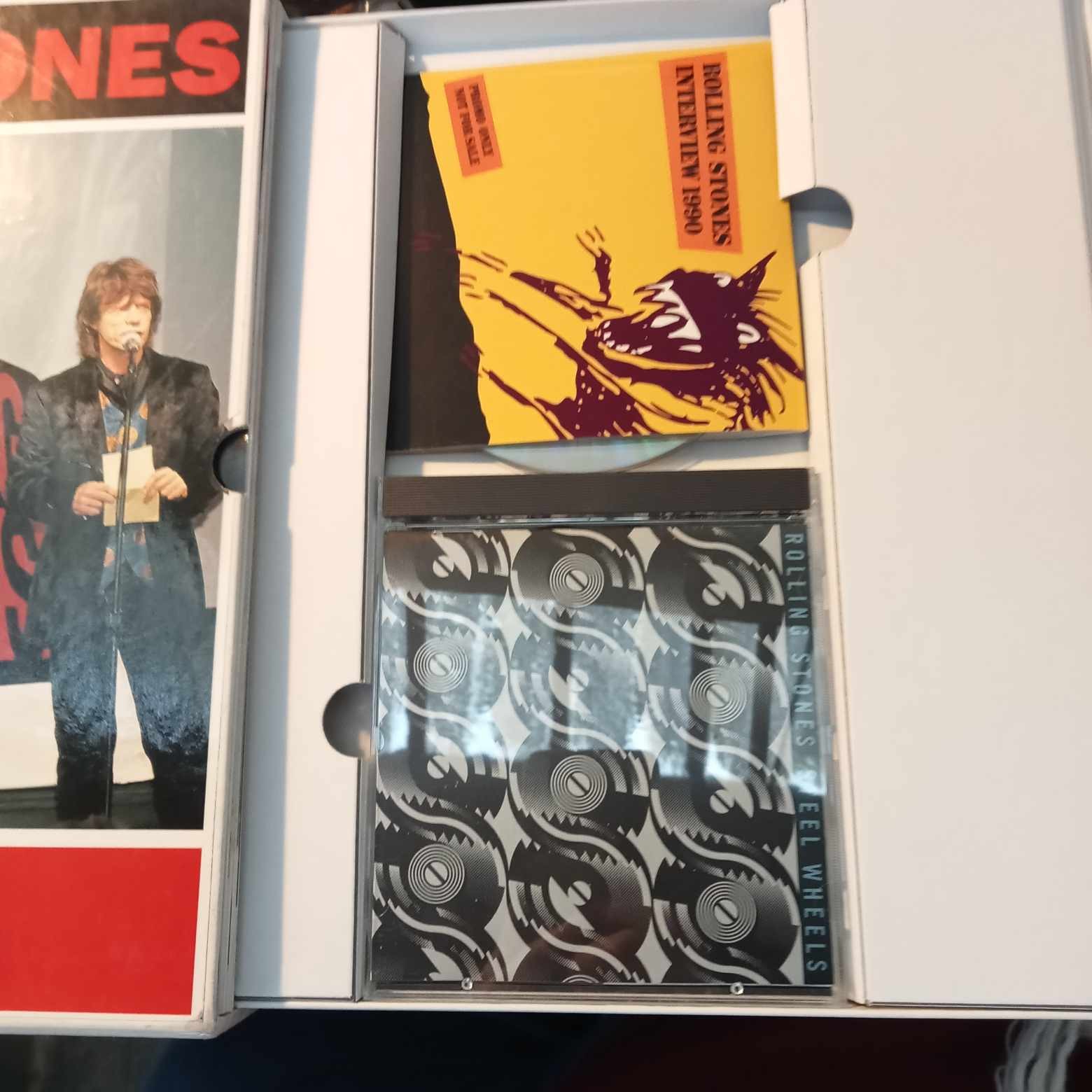 Rolling Stones 1975 Onwards box by Vinyl Experience includes two ...