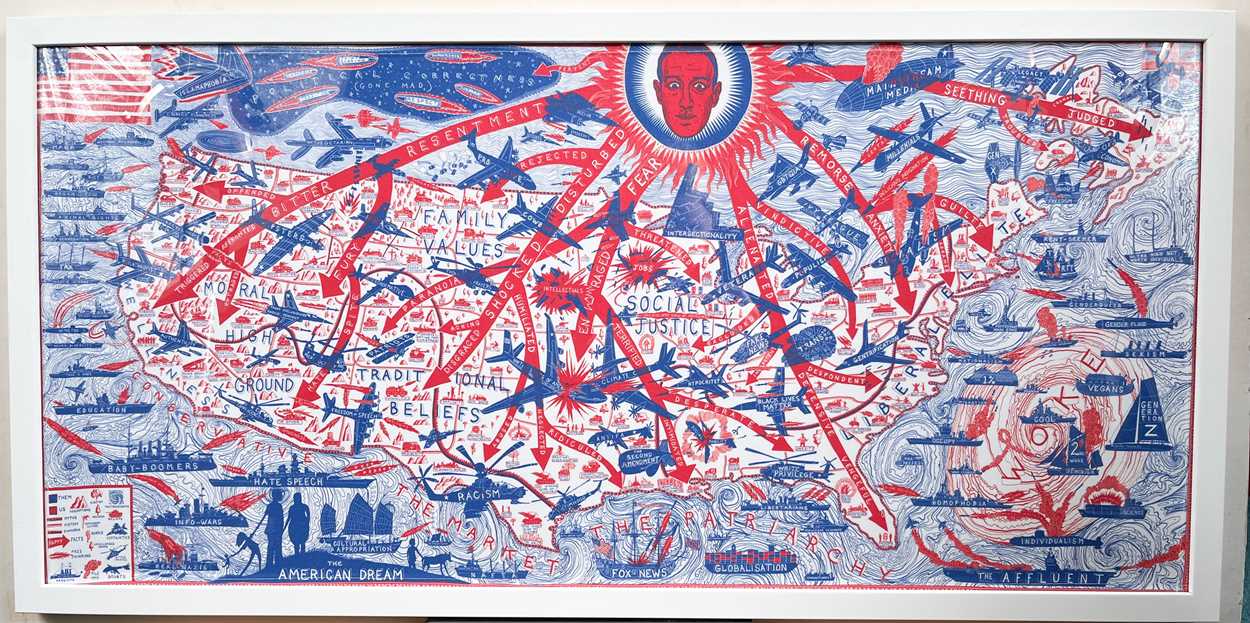 Sir Grayson Perry CBE, RA (1960-), The American Dream, screenprint on ...