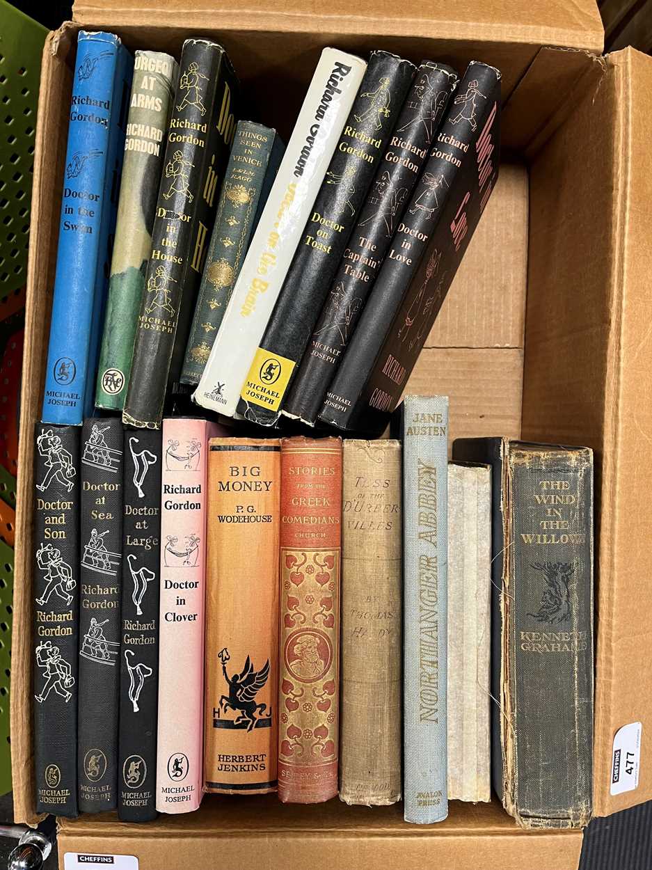 Collection of Richard Gordon Doctor series books, P G Wodehouse, 1931 ...