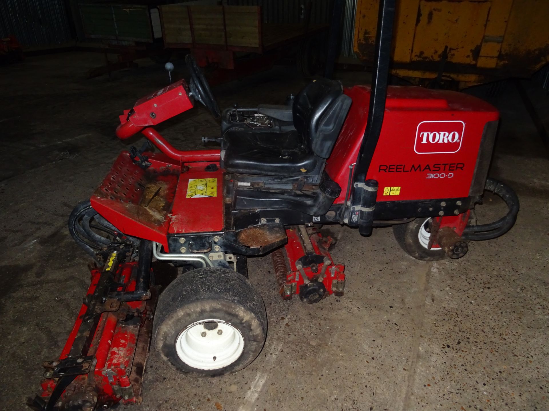 2007 TORO REELMASTER 3100D 72" SELF PROPELLED CYLINDER DIESEL MOWER