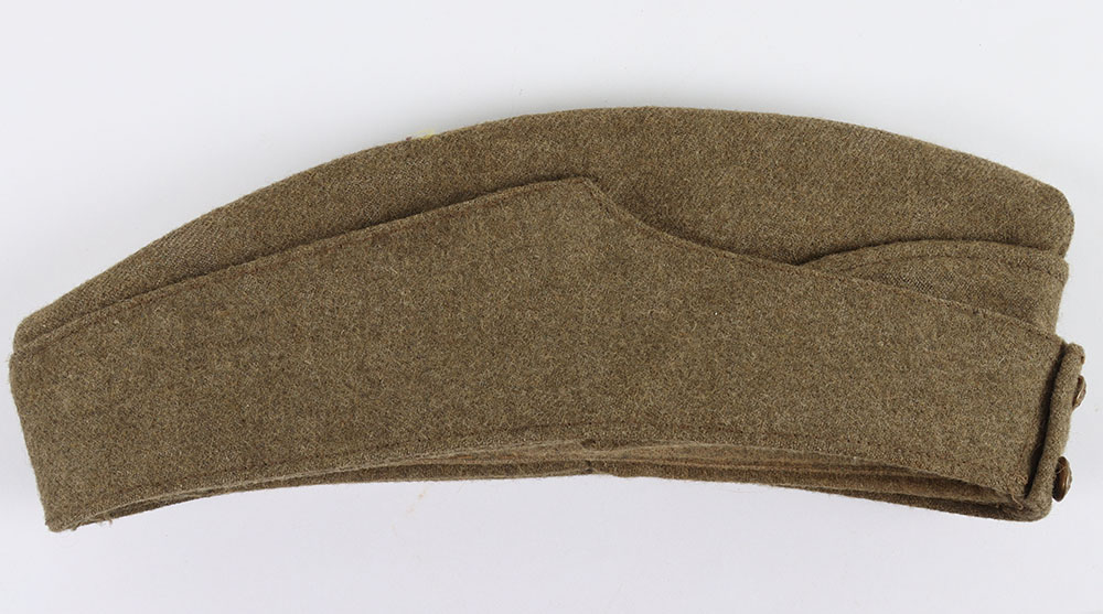 WW1 Royal Flying Corps Other Ranks Forage Cap, khaki wool other ranks ...