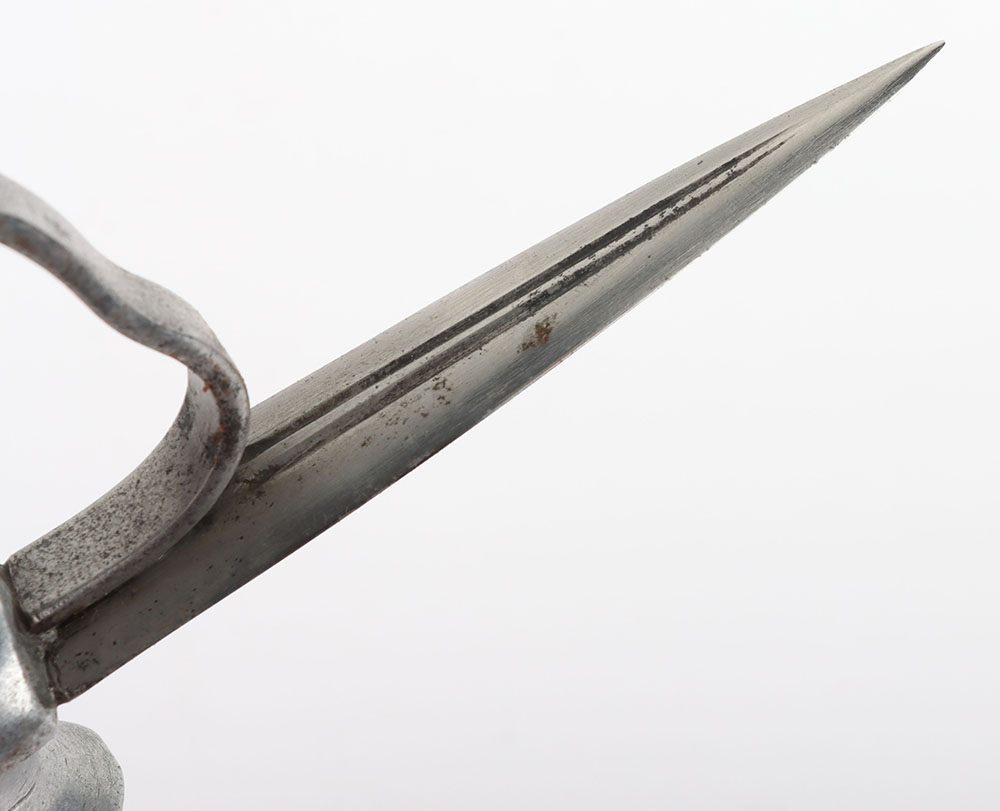 WW1 British Officers Robbins Dudley Push Dagger, with alloy hilt ...