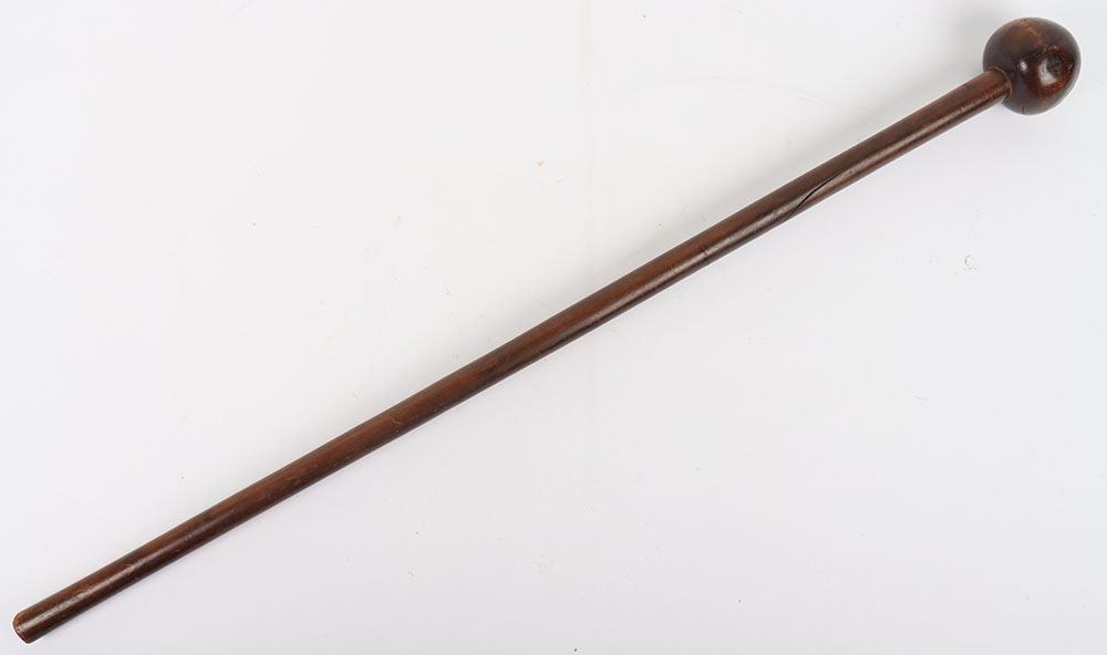 South African / Zulu Tribal Knobkerrie, good example of a wooden ...