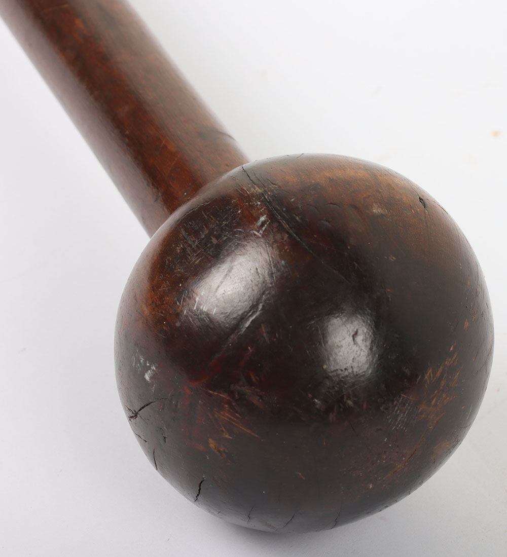South African / Zulu Tribal Knobkerrie, good example of a wooden ...