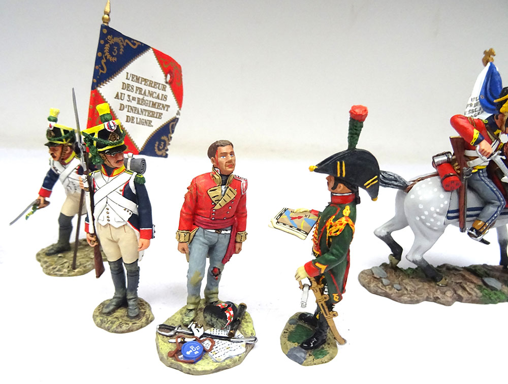 King and Country Napoleonic series French troops with Prisoner and a ...