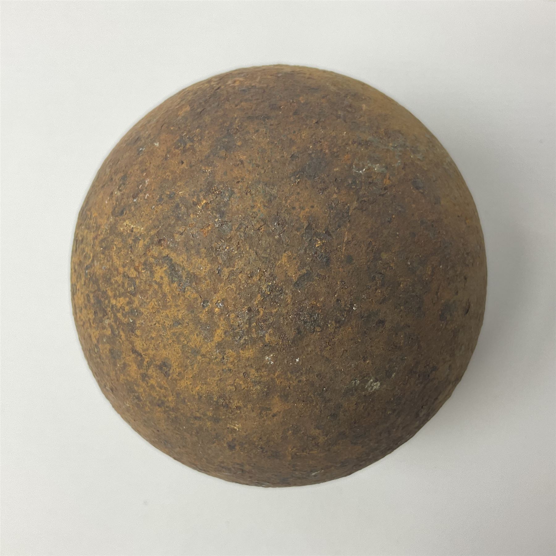 French 6lb cannon ball purchased at the site of the Battle of Waterloo ...