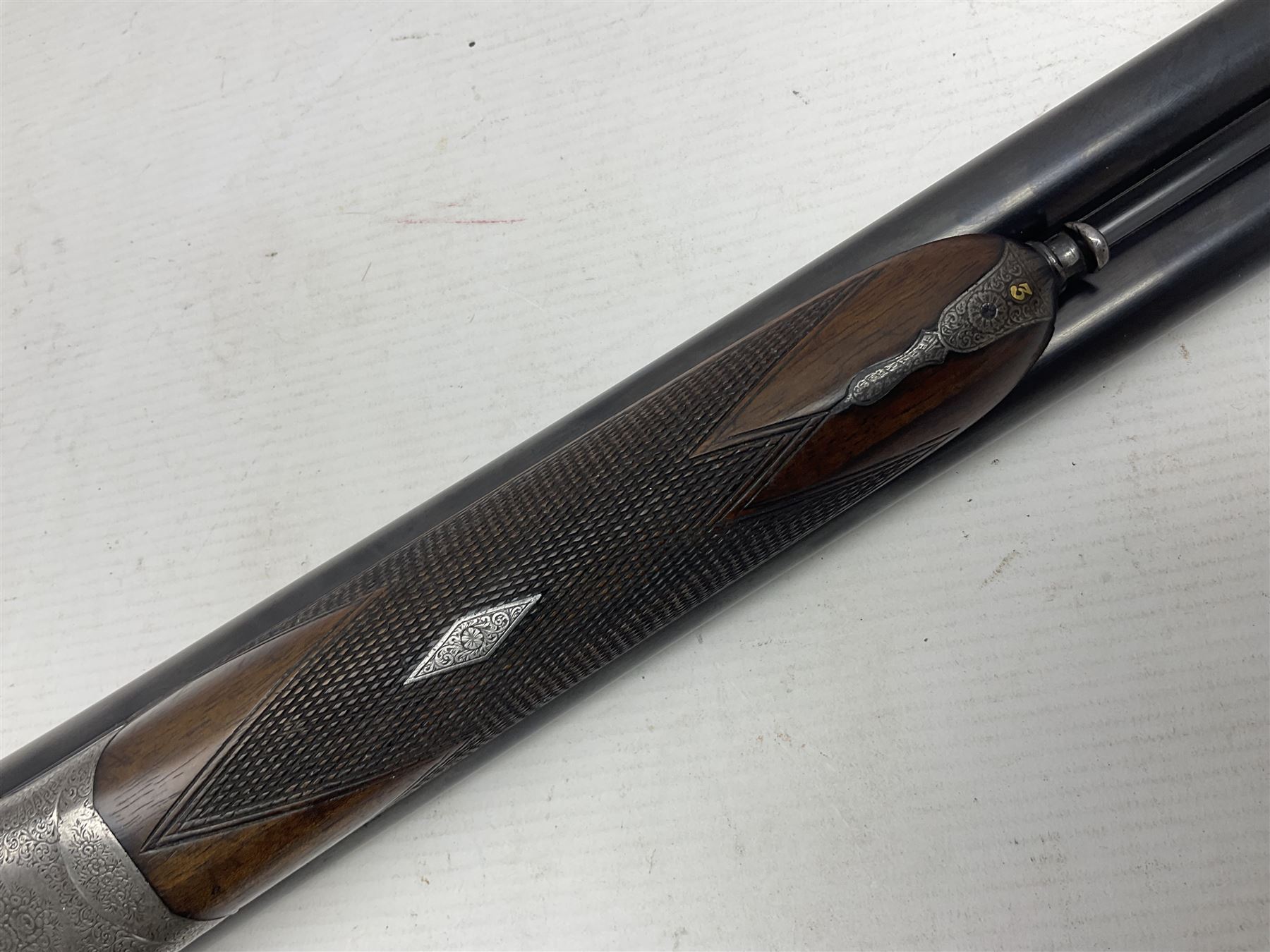 SHOTGUN CERTIFICATE REQUIRED - Thomas Horsley & Sons York 16-bore by 2 ...