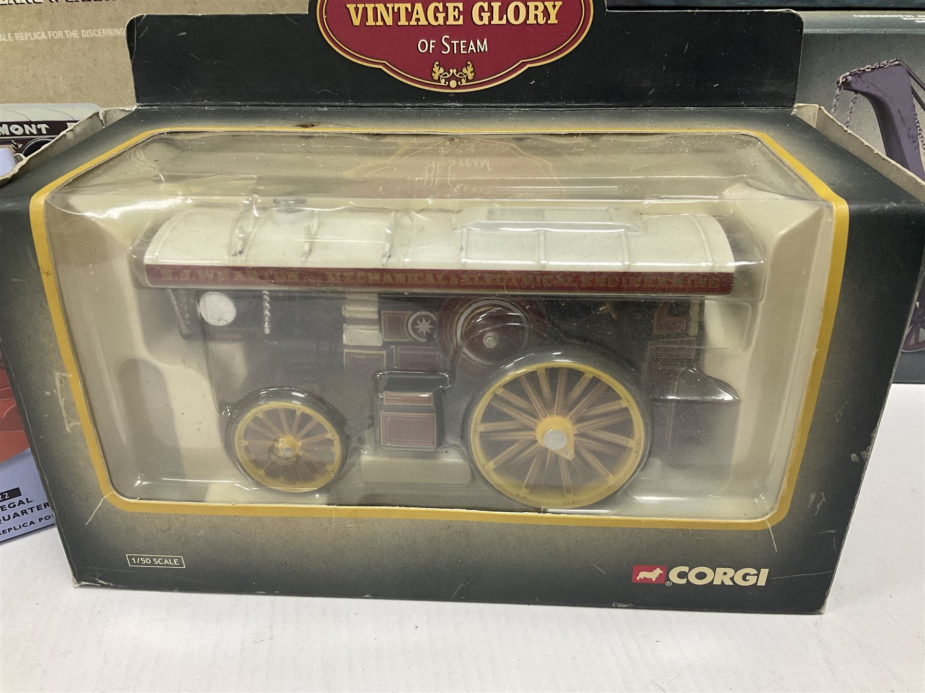 Corgi - eight 1:50 scale models comprising four Vintage Glory of Steam ...