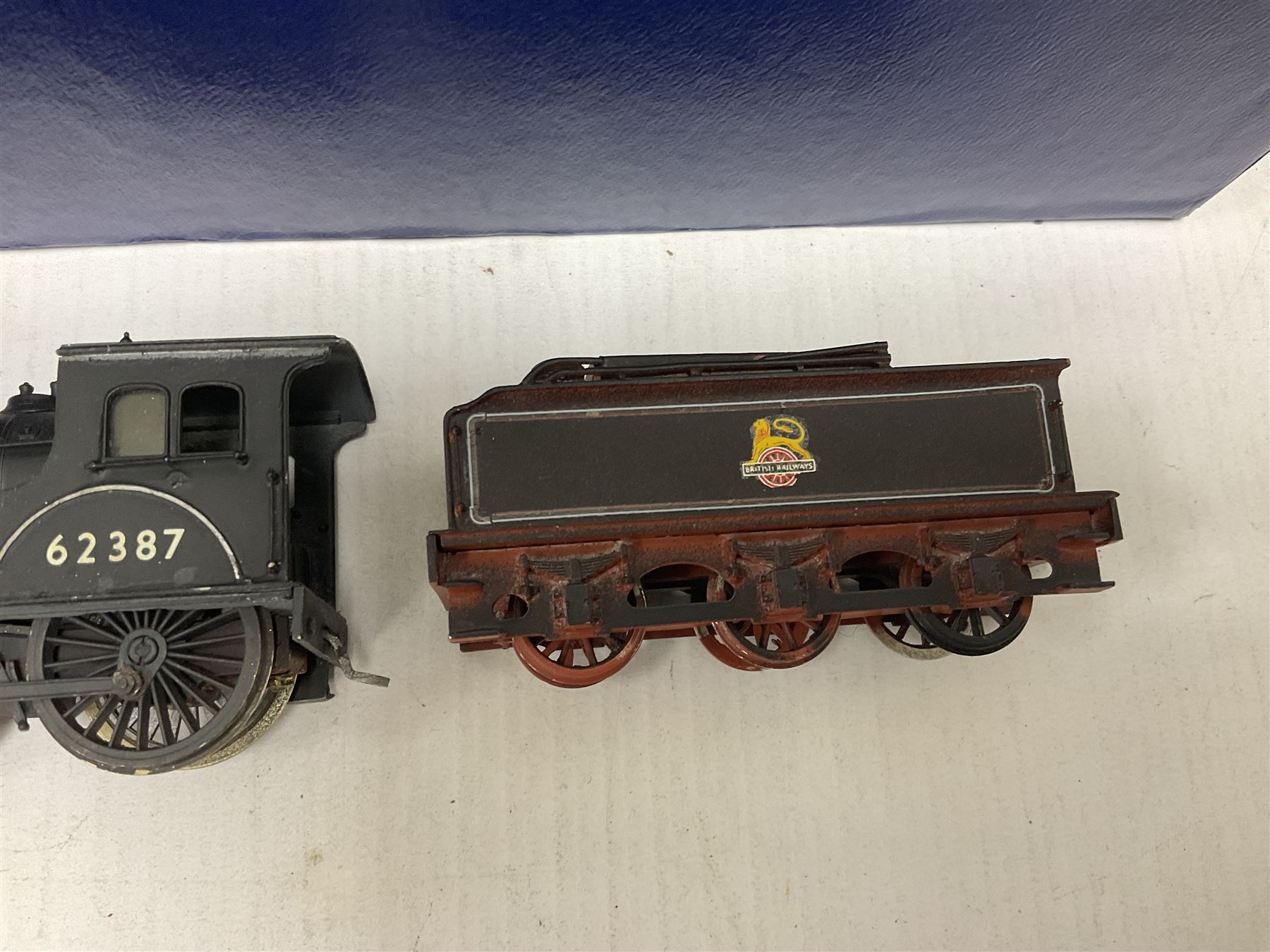 ‘00’ gauge - three kit built steam locomotive and tenders comprising ...