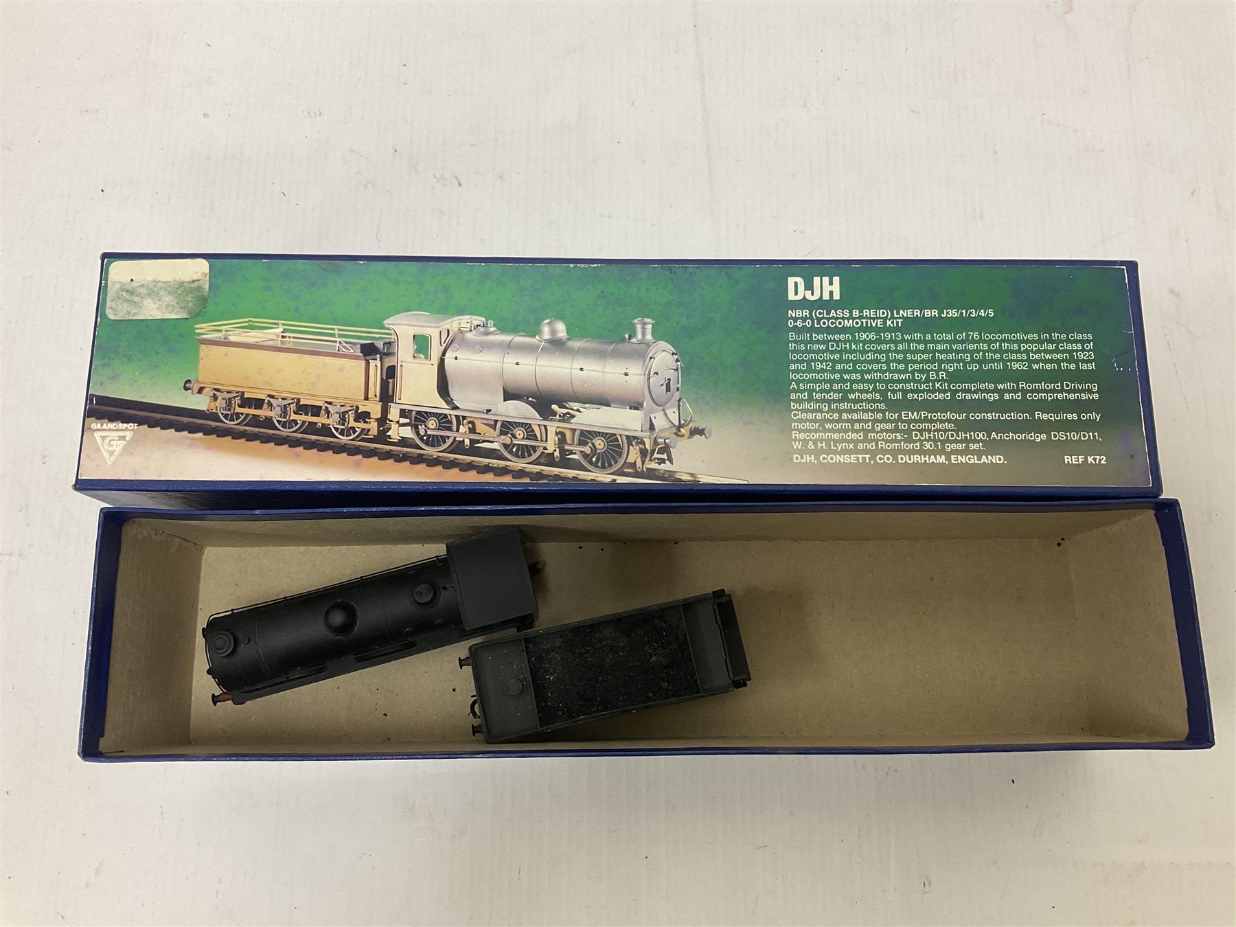‘00’ gauge - kit built NBR (Class B-Reid) LNER/BR J35/1/2/4/5 0-6-0 ...