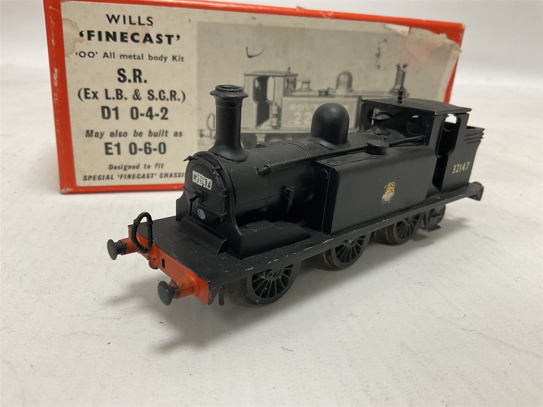 ‘00’ gauge - two kit built steam locomotives comprising Class E 4-4-0 ...