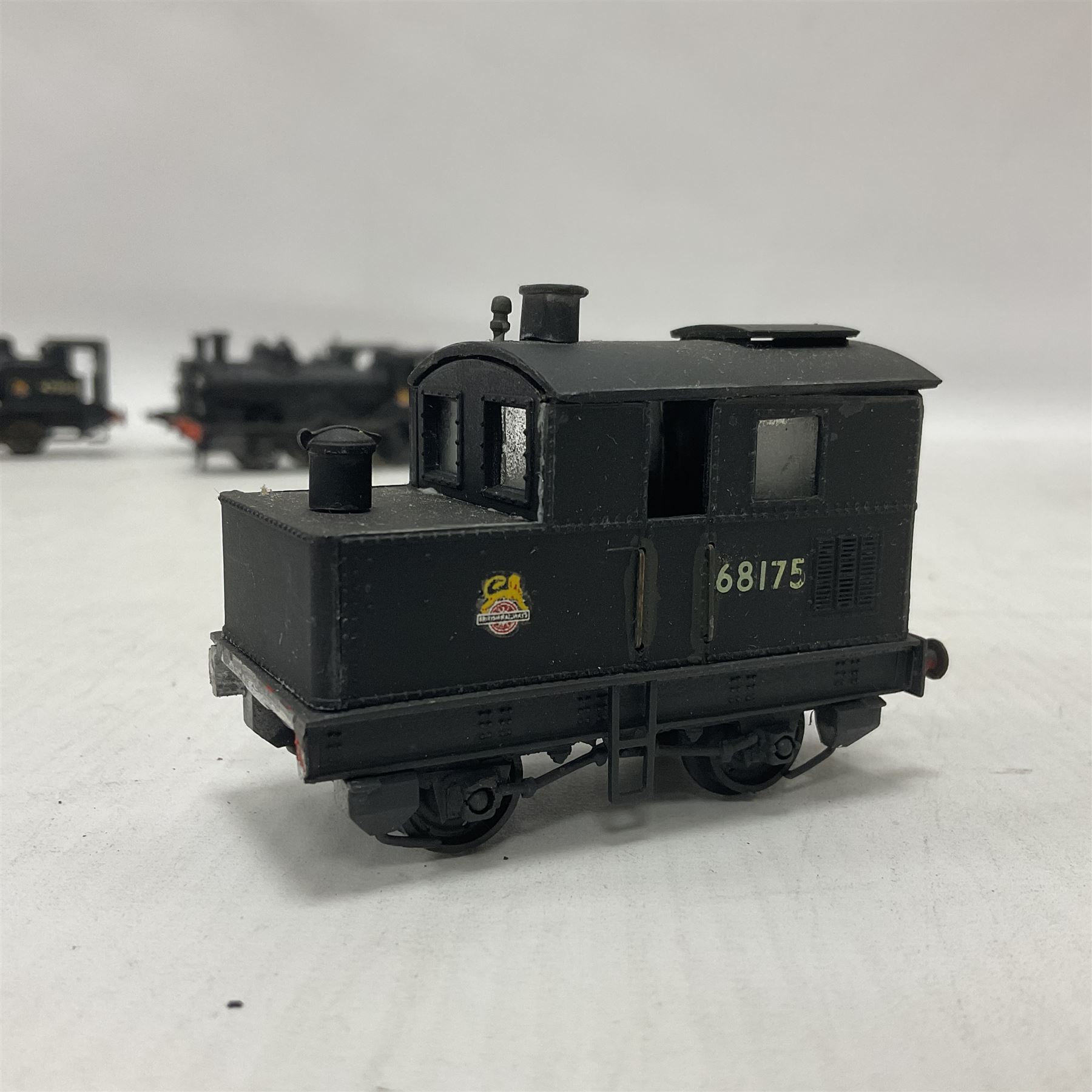 ‘00’ gauge - six kit built steam locomotives comprising Class Y7 0-4-0T ...