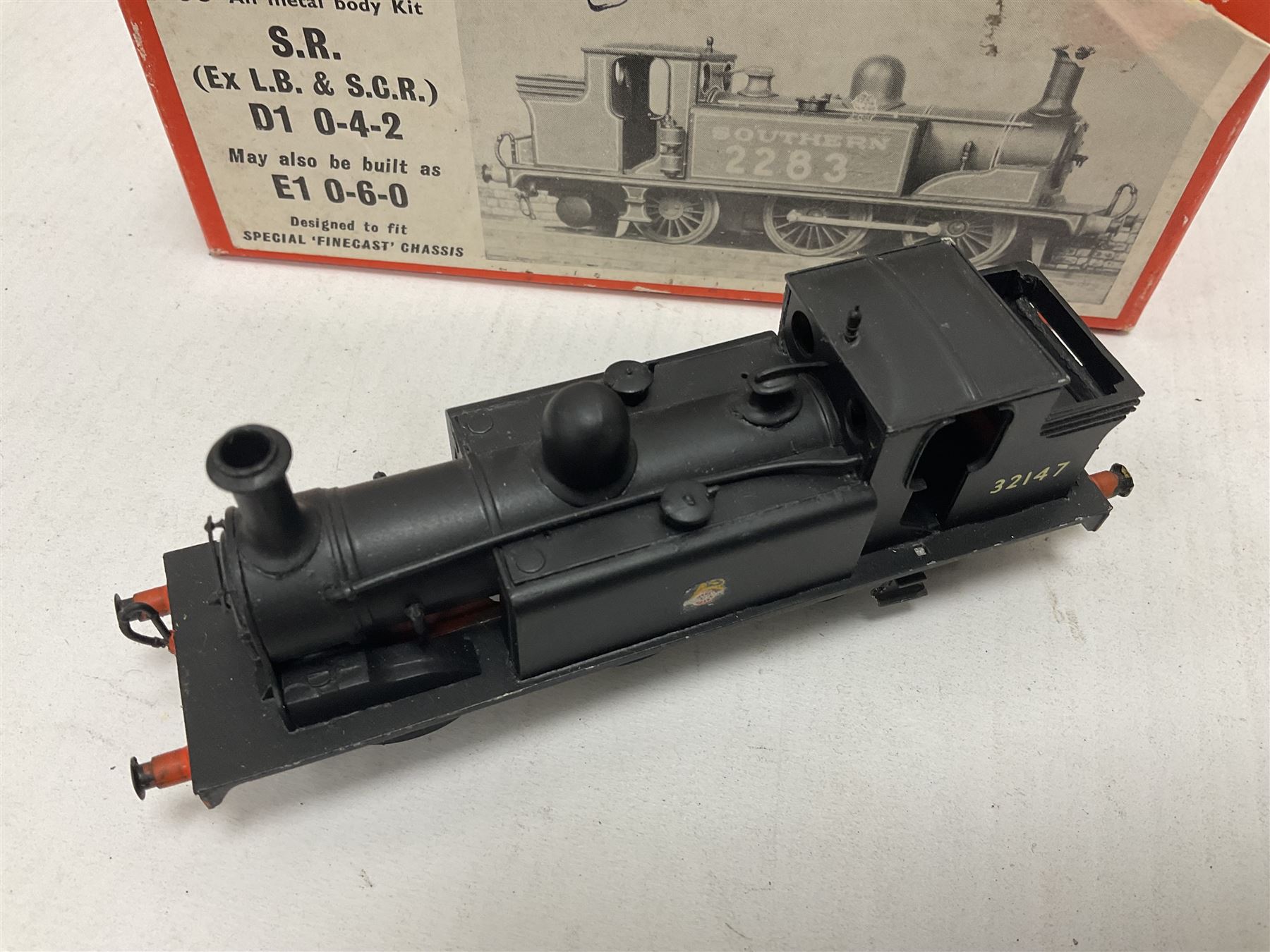 ‘00’ gauge - two kit built steam locomotives comprising Class E 4-4-0 ...