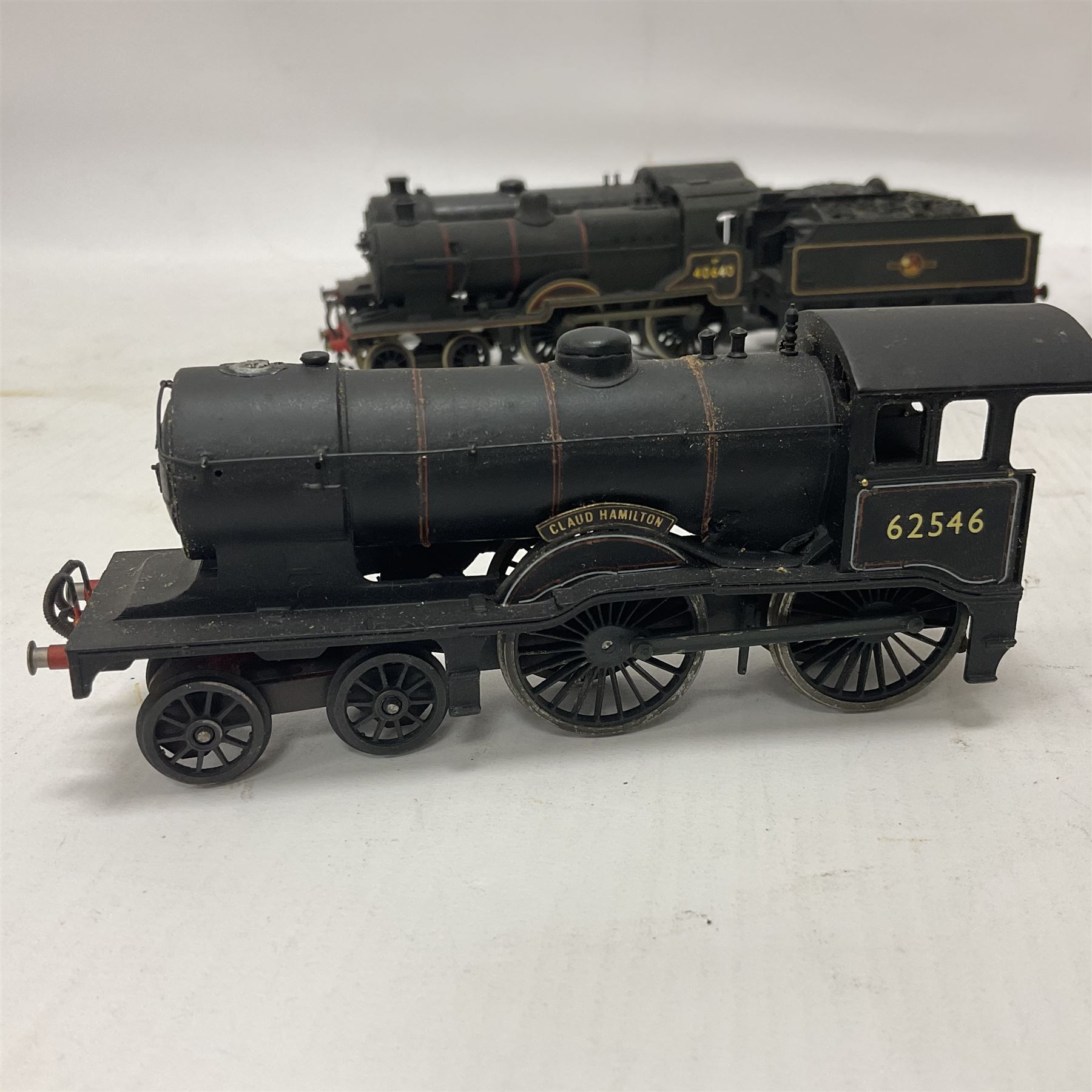 ‘00’ gauge - four hand built locomotives, using various Hornby parts ...